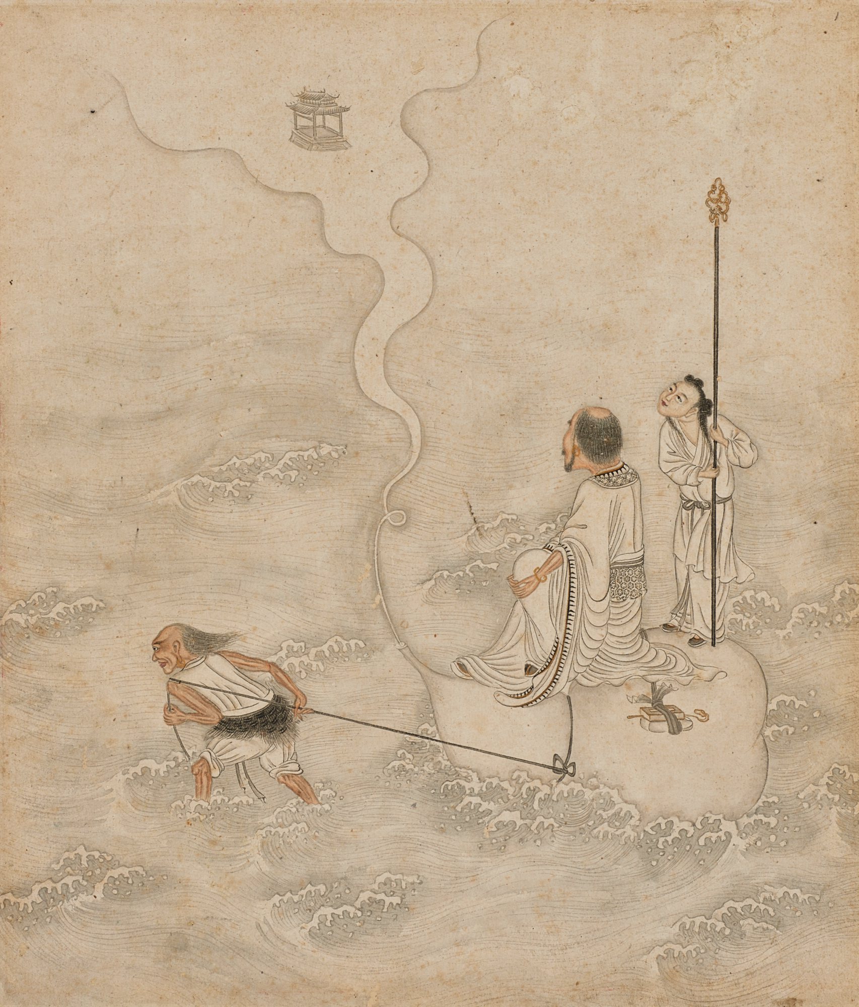 Ding Yunpeng 1547 - 1635 丁雲鵬 | Lohans 應真圖 | Fine Classical Chinese ...