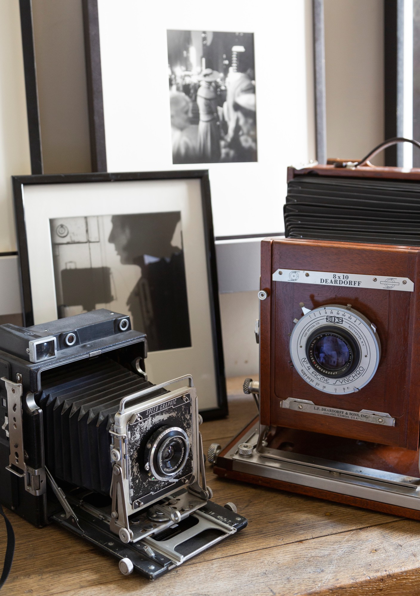 Large format Studio Camera of Paolo Roversi, L.F. Deardroff & Sons Wood ...