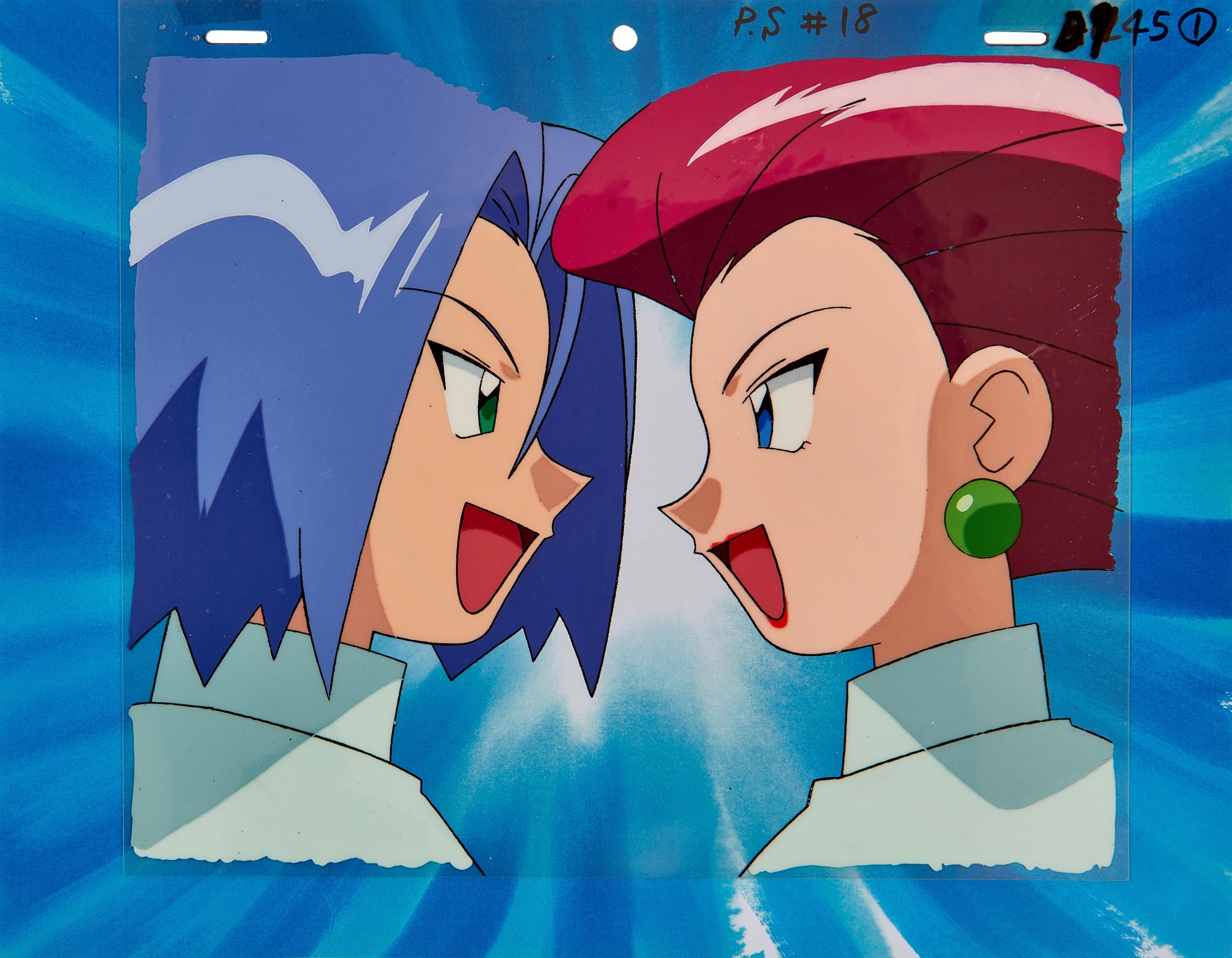 Musashi and Kojirō: We are Team Rocket! Animation Cels with Douga and ...