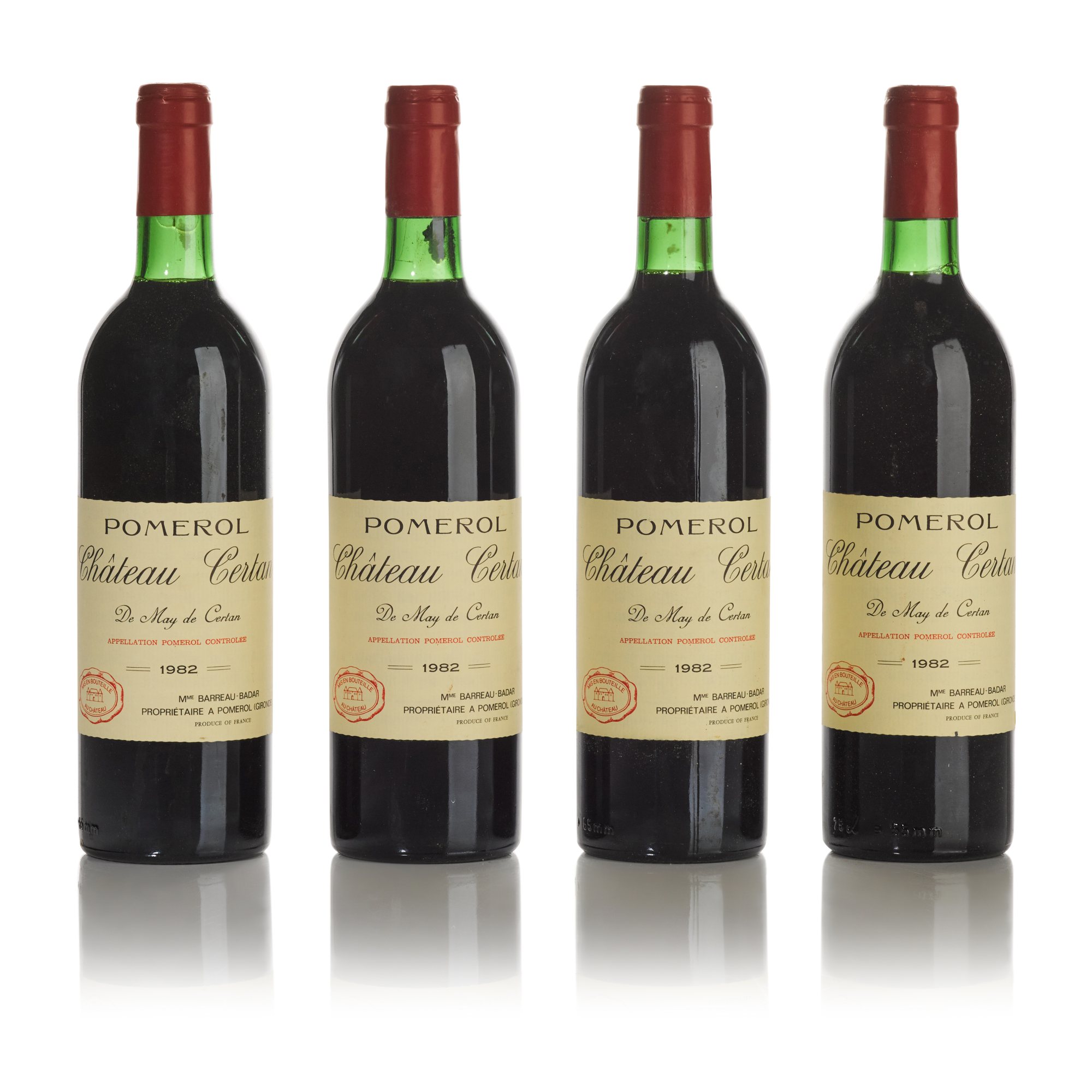 Château Certan de May 1982 (12 BT) | The Adrian Bowden Collection ...
