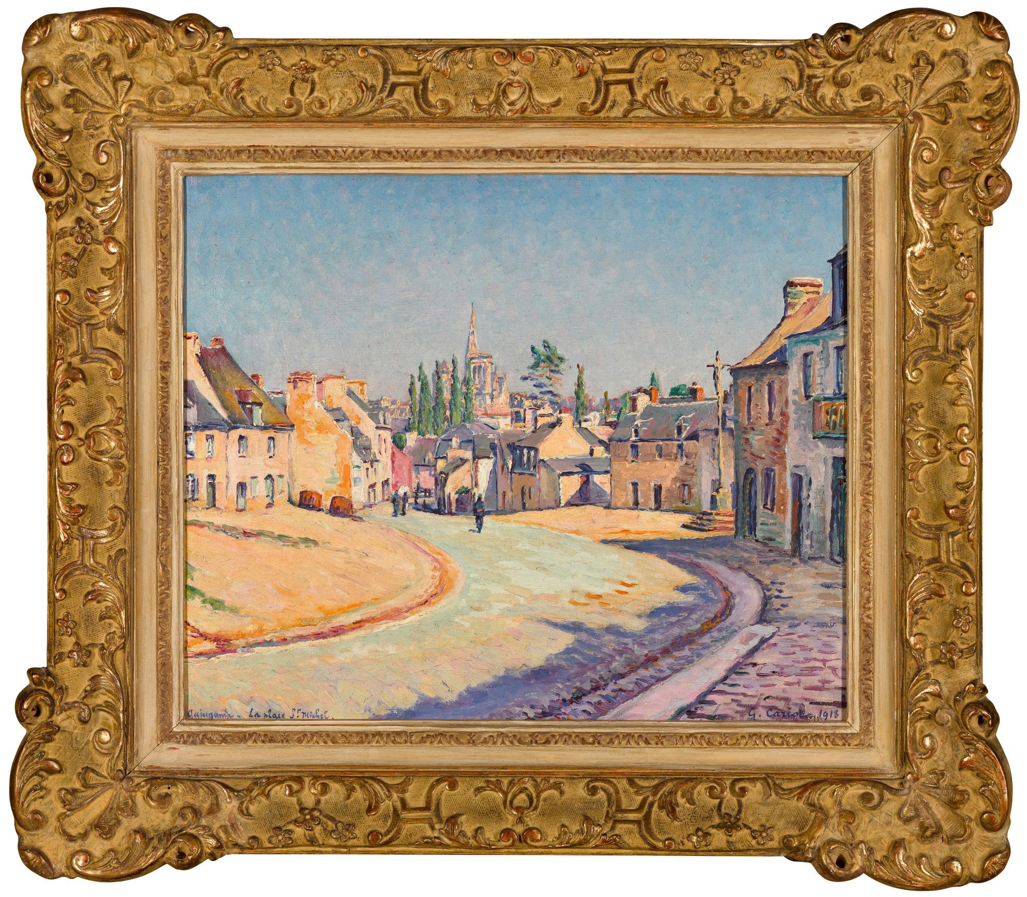 GUSTAVE CARIOT | GUINGAMP – LA PLACE ST MICHEL | Impressionist & Modern ...