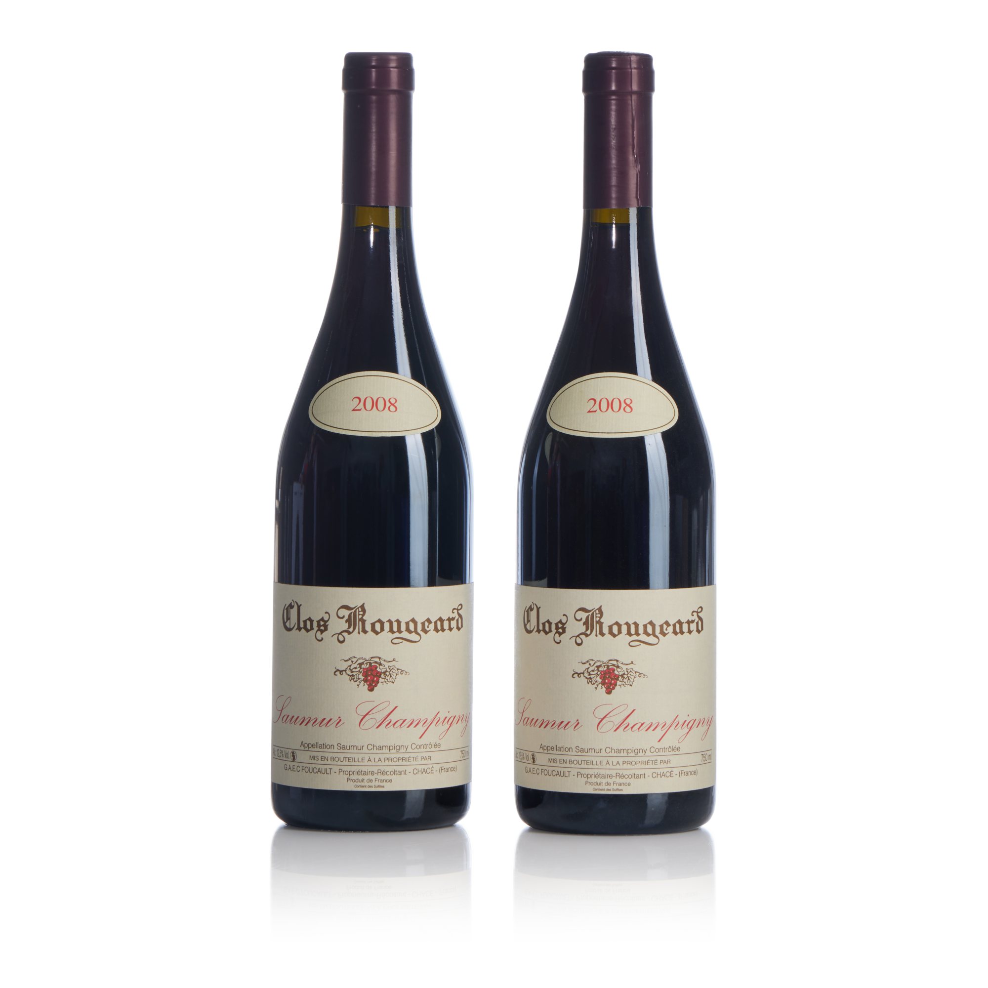 Saumur-Champigny Rouge 2008 Clos Rougeard (2 BT) | The Cellar of Lewis ...