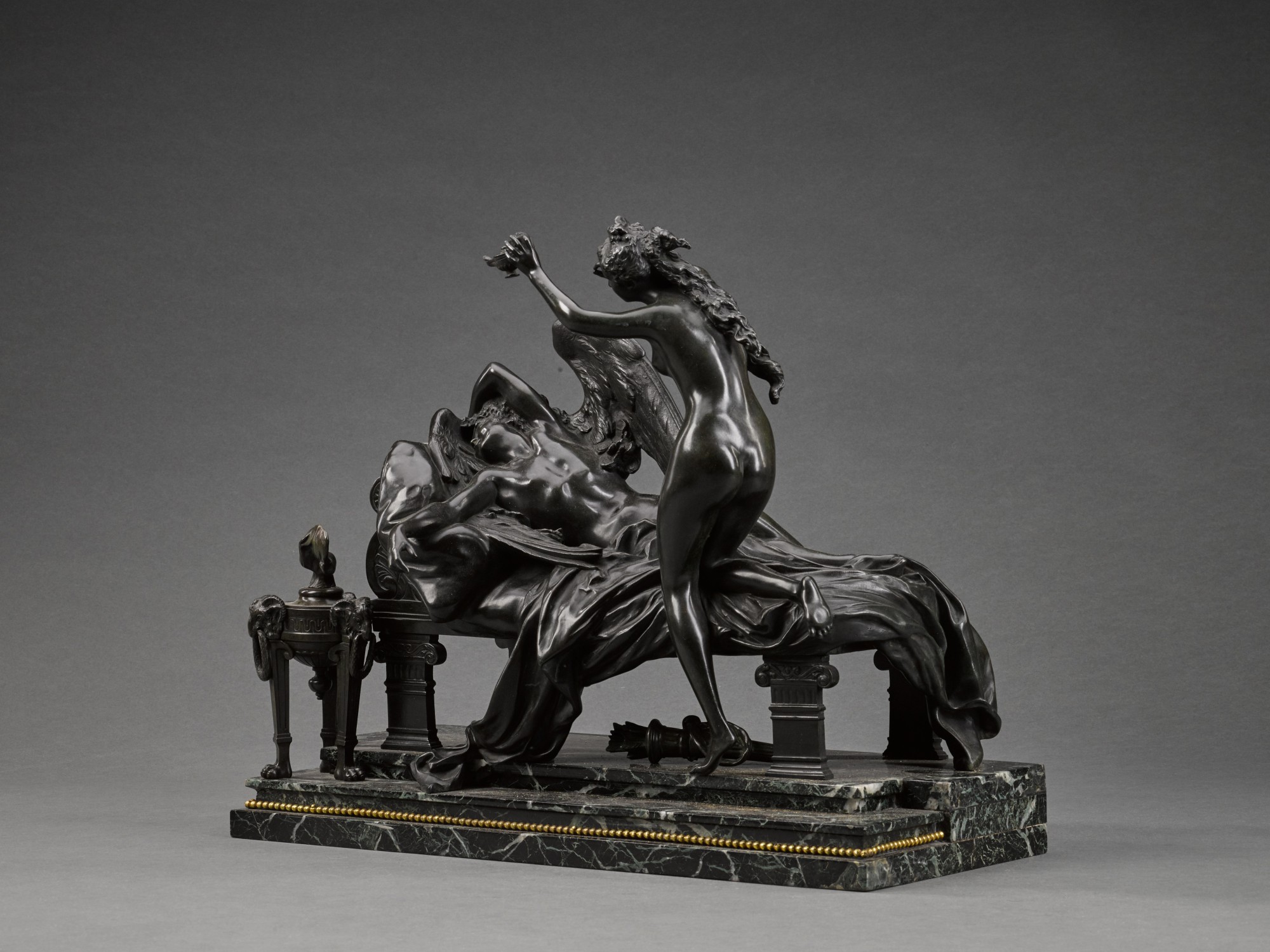 Cupidon et Psyché (Psyche waking the sleeping Cupid) | 19th and 20th ...