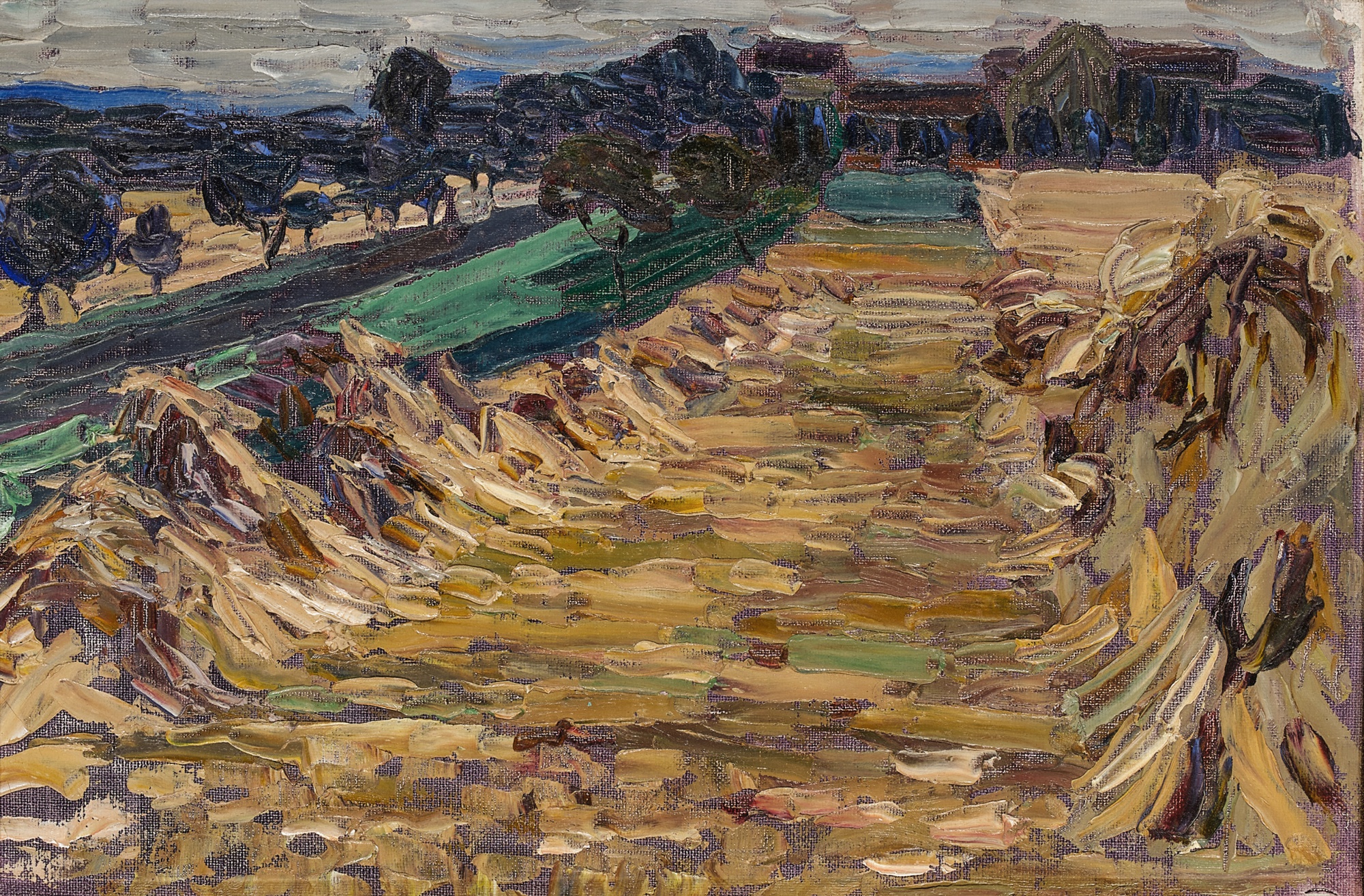 Kornfeld bei Dresden (Cornfield near Dresden) | Modern Day Auction ...
