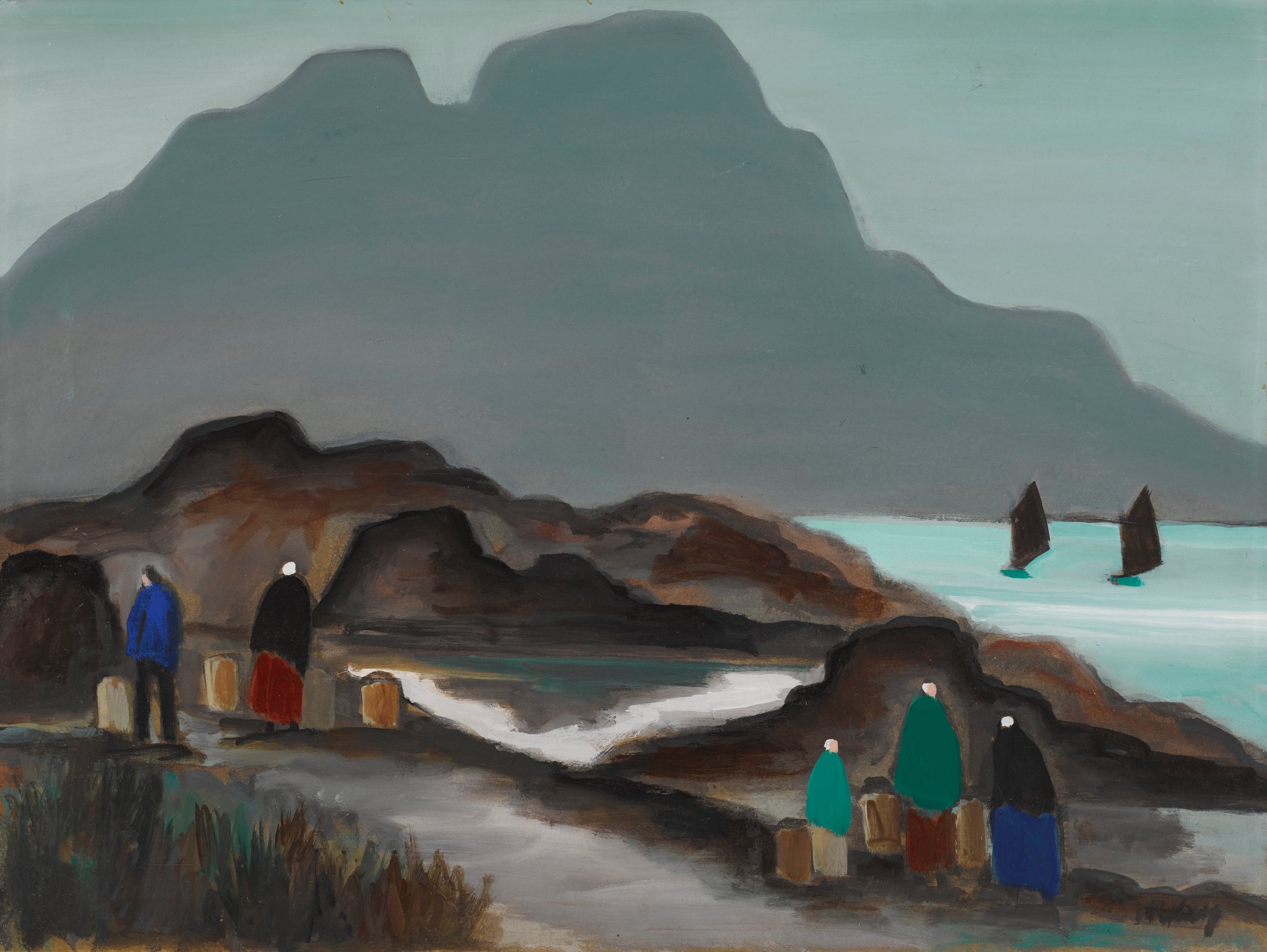 Carrying the catch | Modern British & Irish Art Day Auction | 2023 | Sotheby's