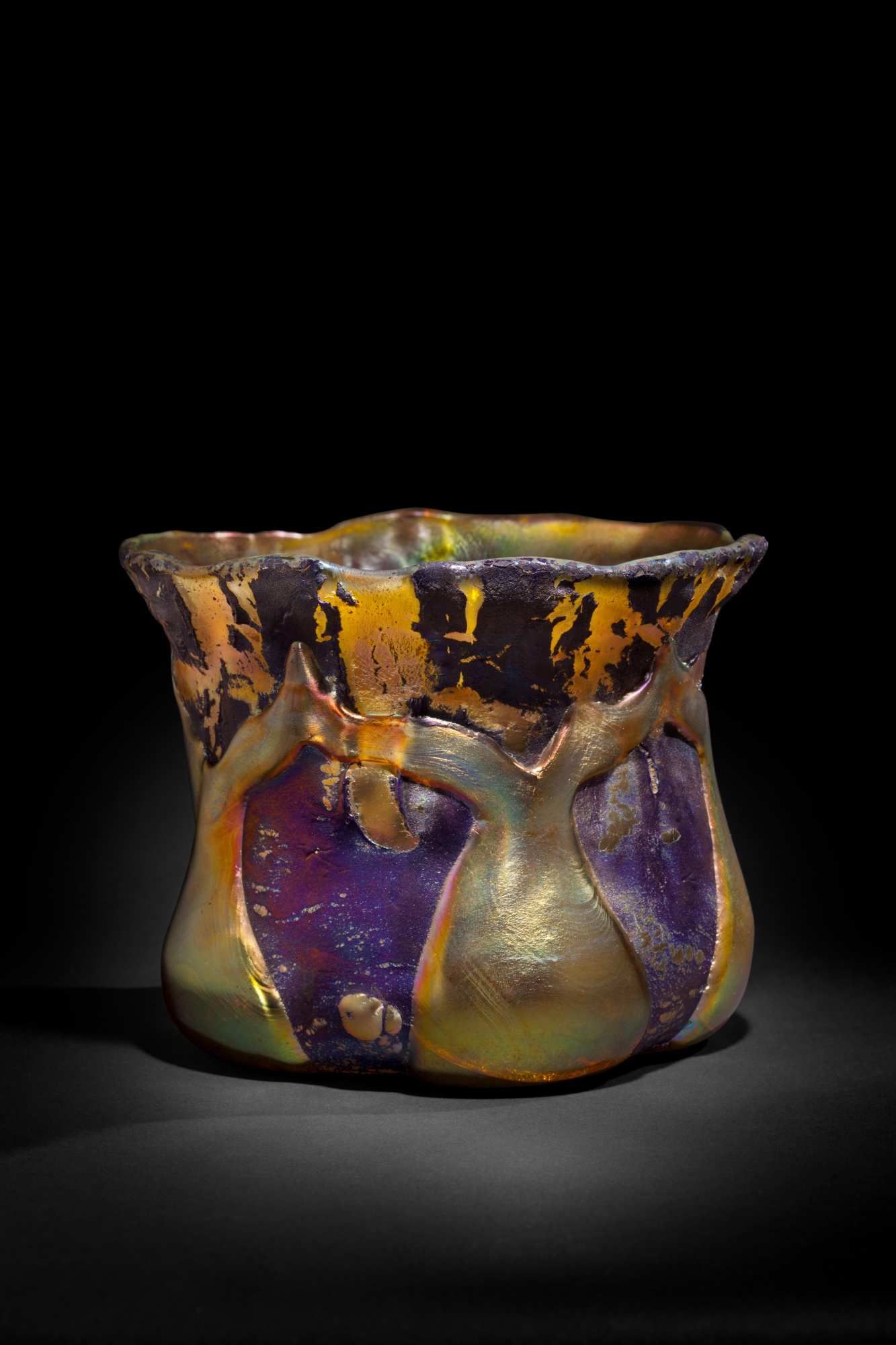 "Lava" Vase | The Doros Collection: The Art Glass of Louis Comfort ...
