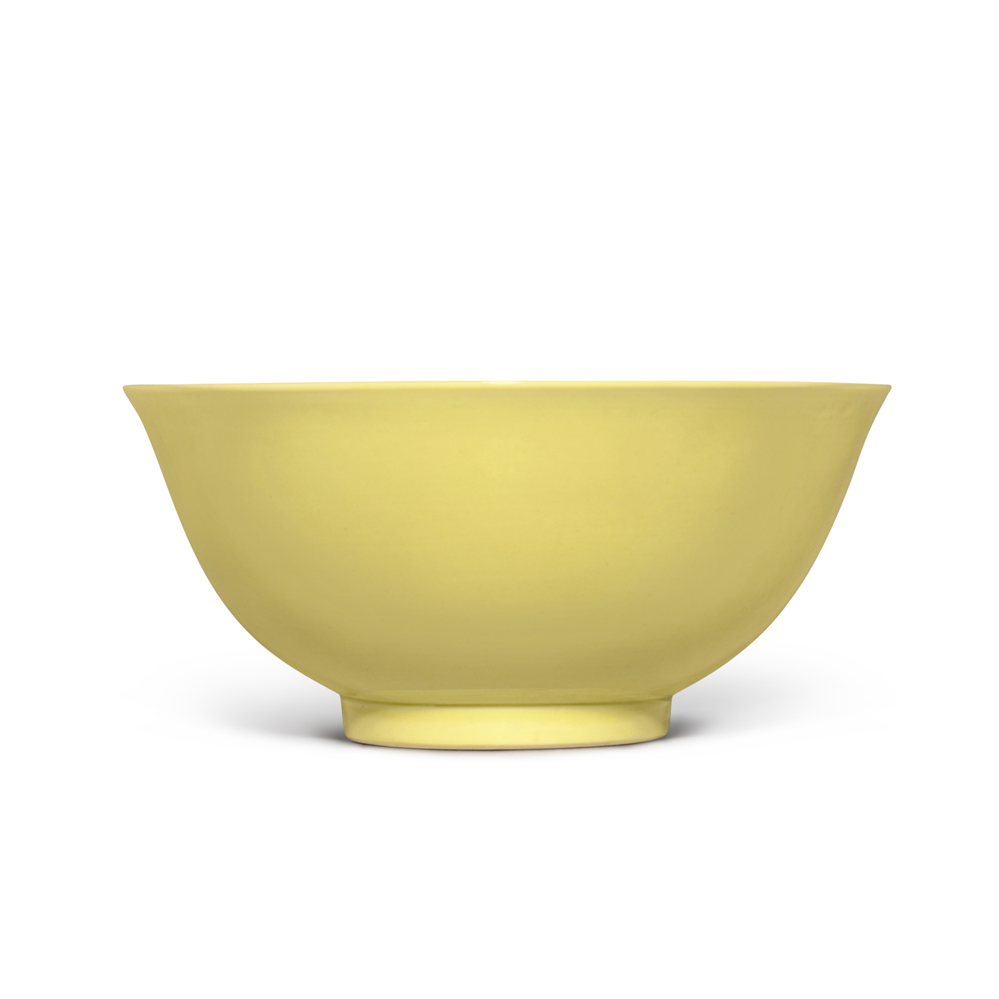 A fine and rare yellow-glazed bowl, Mark and period of Yongzheng | 清雍正 ...