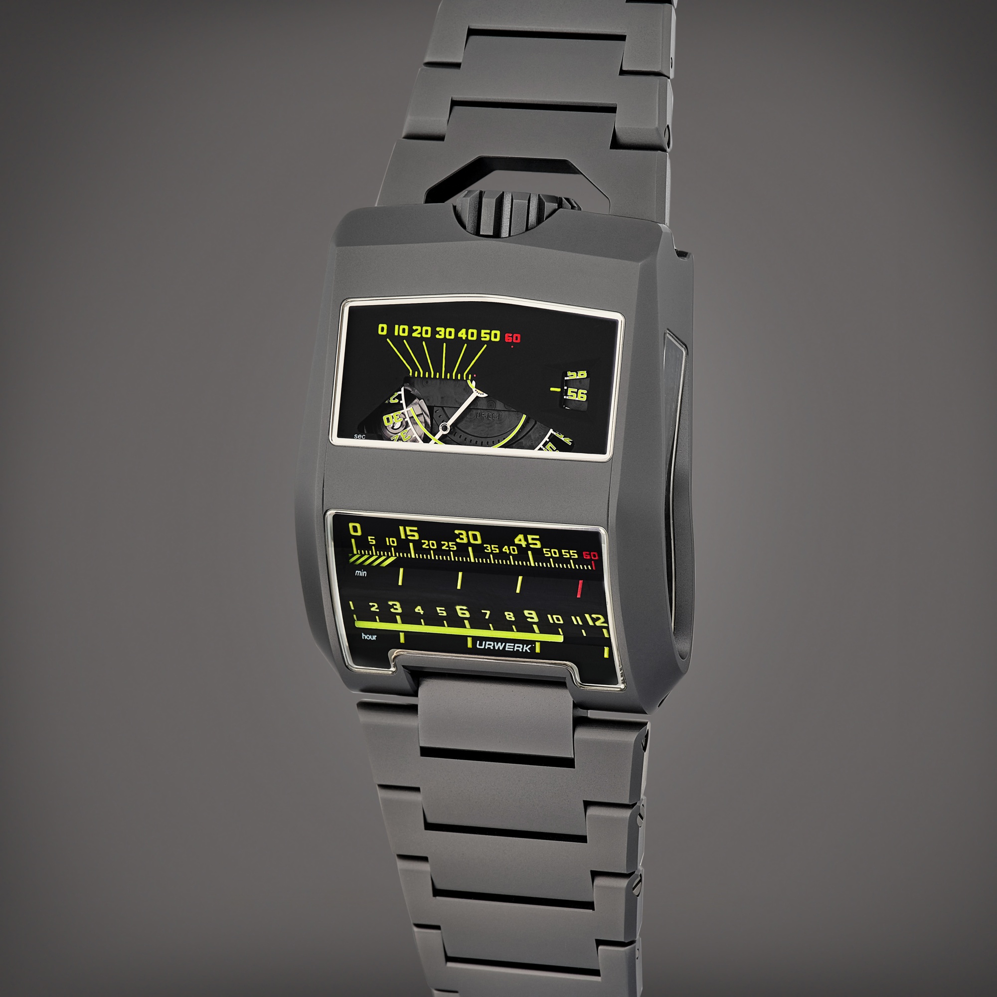 Black Cobra, Reference UR-CC1 | A unique AlTiN-coated grey gold and ...