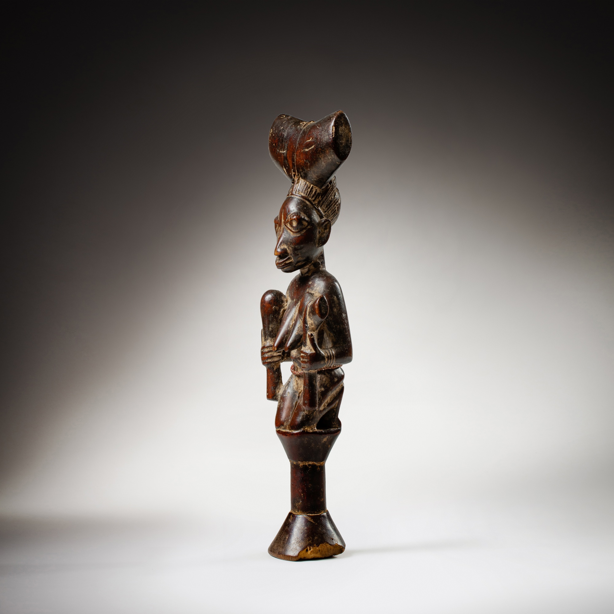 Sceptre Oshe Shango, Yoruba, Nigéria | Oshe Shango Staff, Yoruba ...