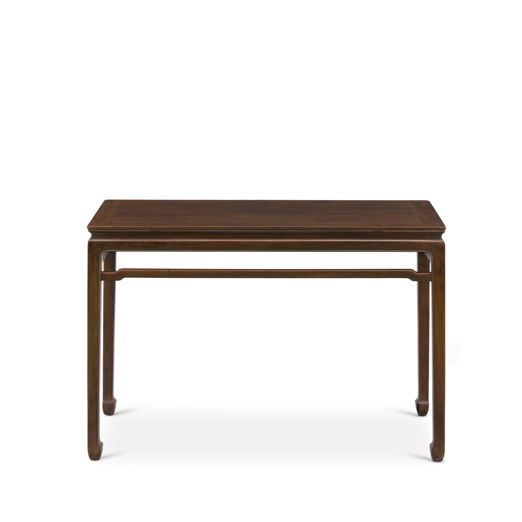 A zitan side table, zhuo, Late Ming dynasty | 明末 紫檀馬蹄足條桌 | Important ...