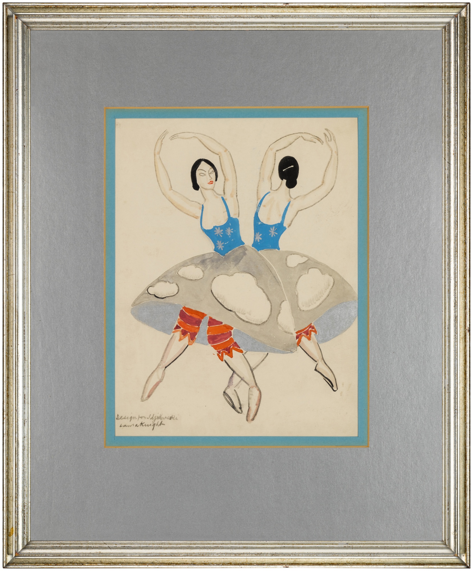 Costume designs for the Ballet 'Les Roses' | European & British Art ...