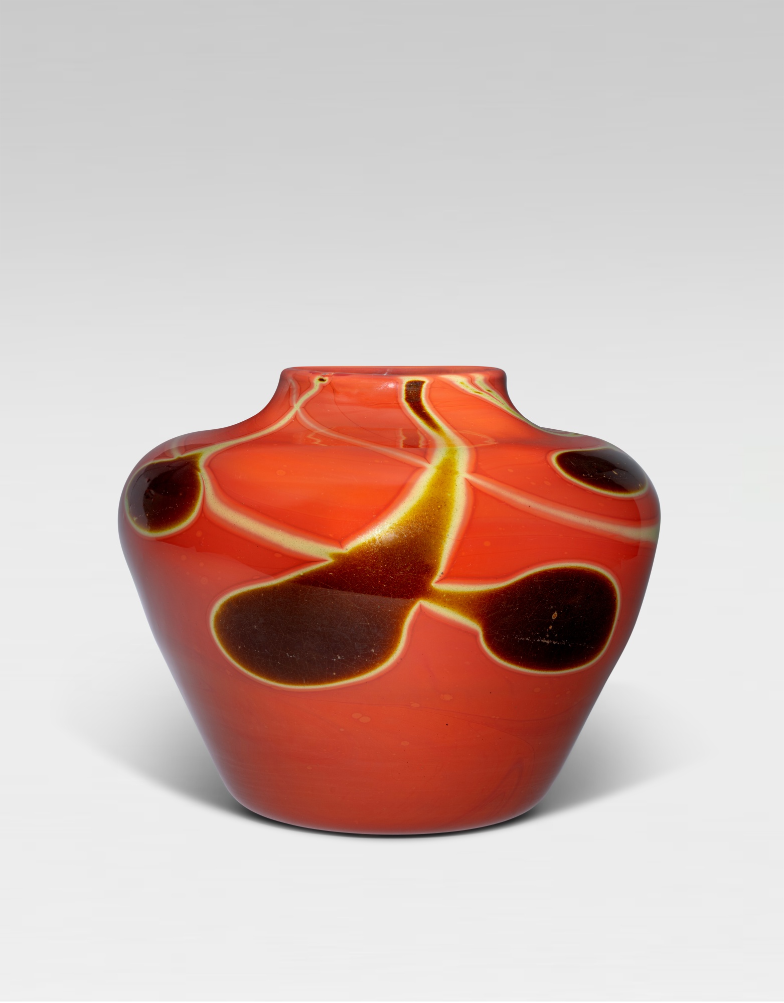 Red Vase | The Doros Collection: The Art Glass of Louis Comfort Tiffany ...