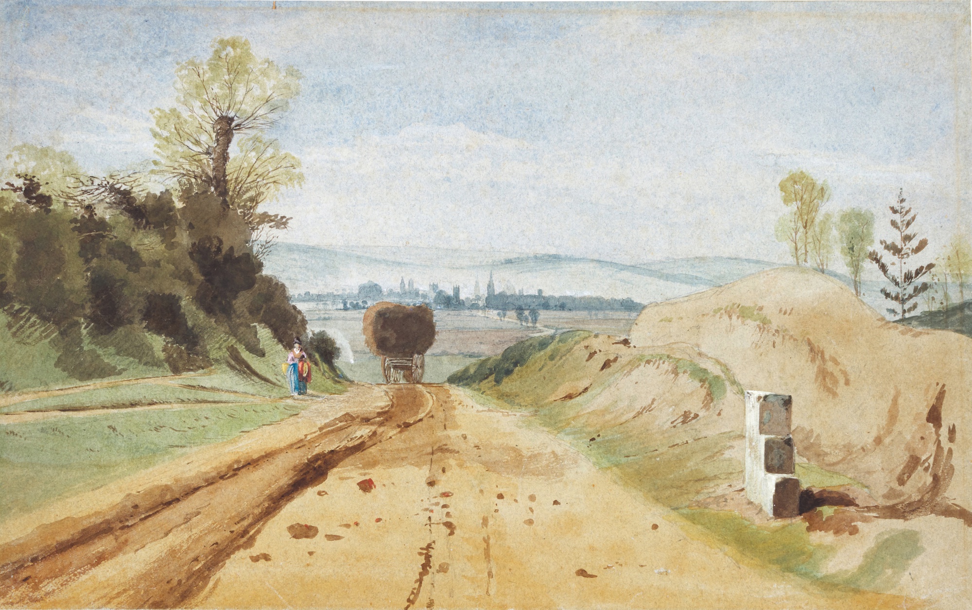 Oxford from Shotover Hill | Old Master & British Works on Paper | 2023 ...