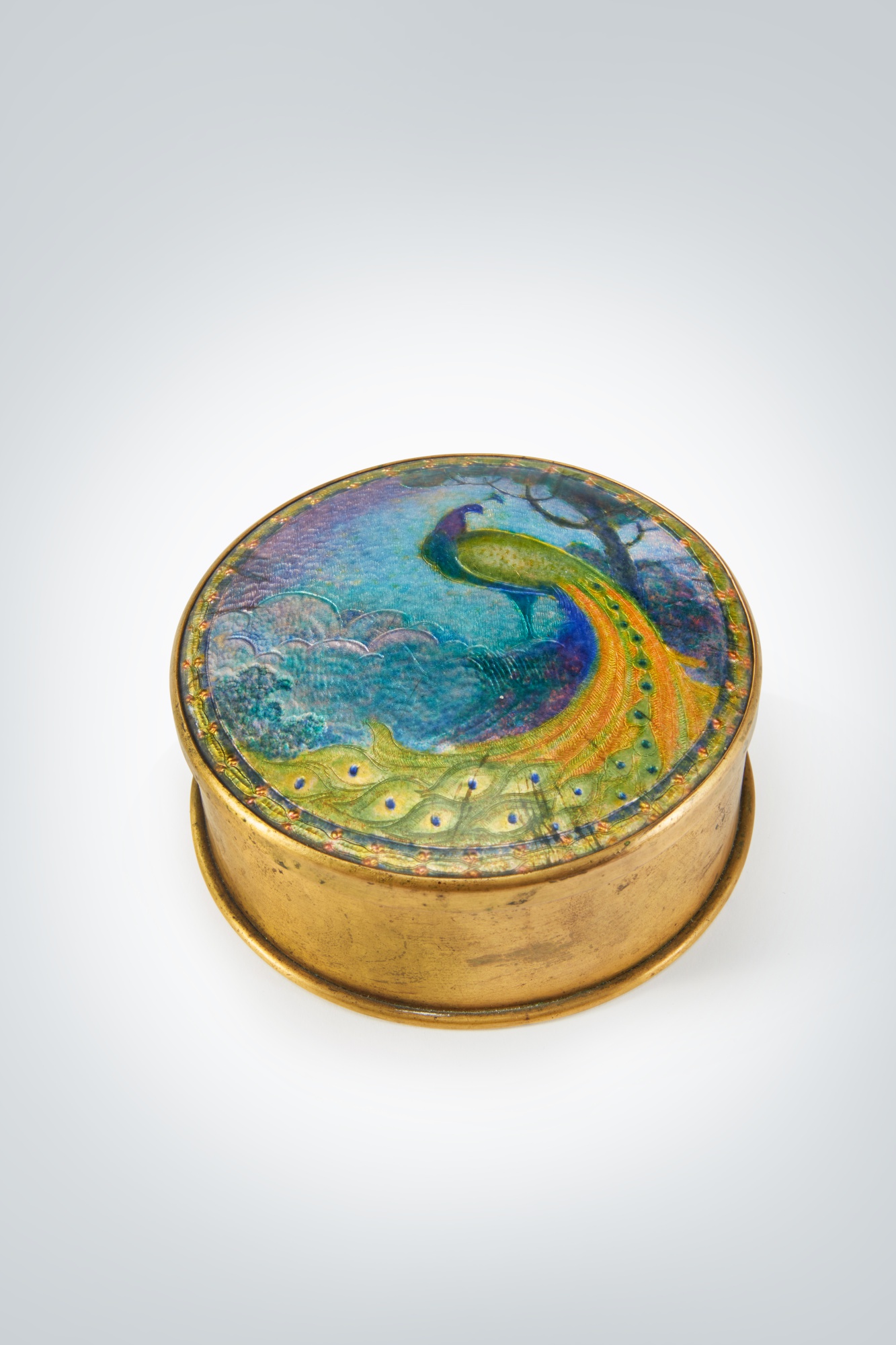 "Peacock" Covered Box | Design | 2022 | Sotheby's