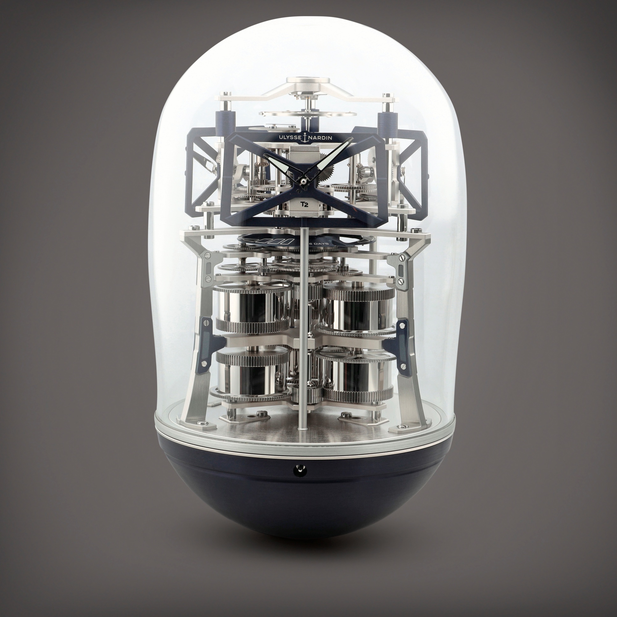 UFO Table Clock, Reference 9023-900LE-3A-BLUE A limited edition ...