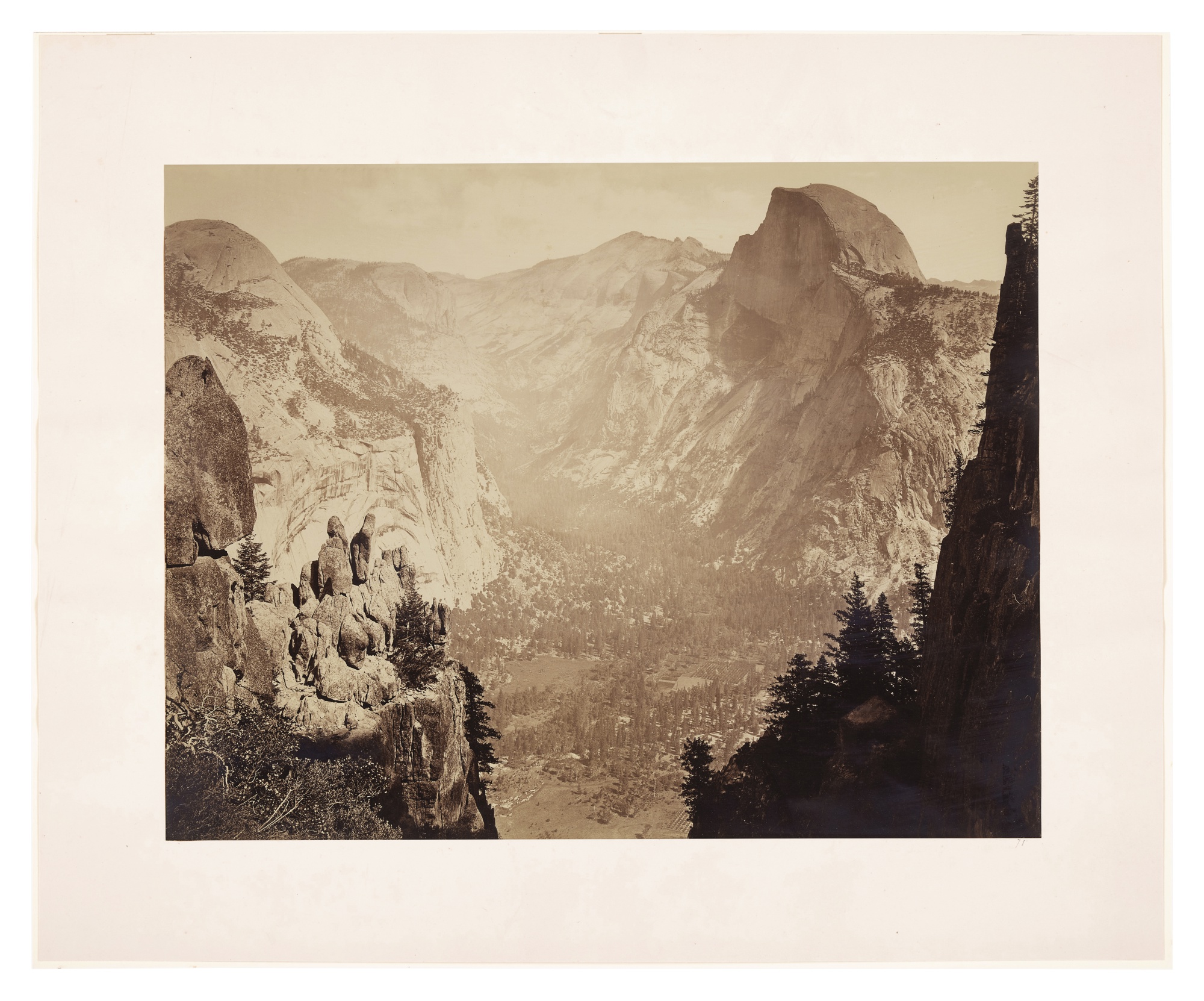 View of Yosemite Valley | Glorious America: The Wolf Family Collection ...