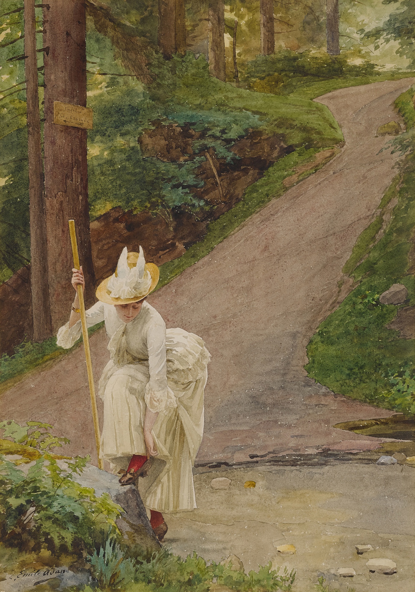 Chemin de la cascade | 19th-Century Works of Art | 2022 | Sotheby's