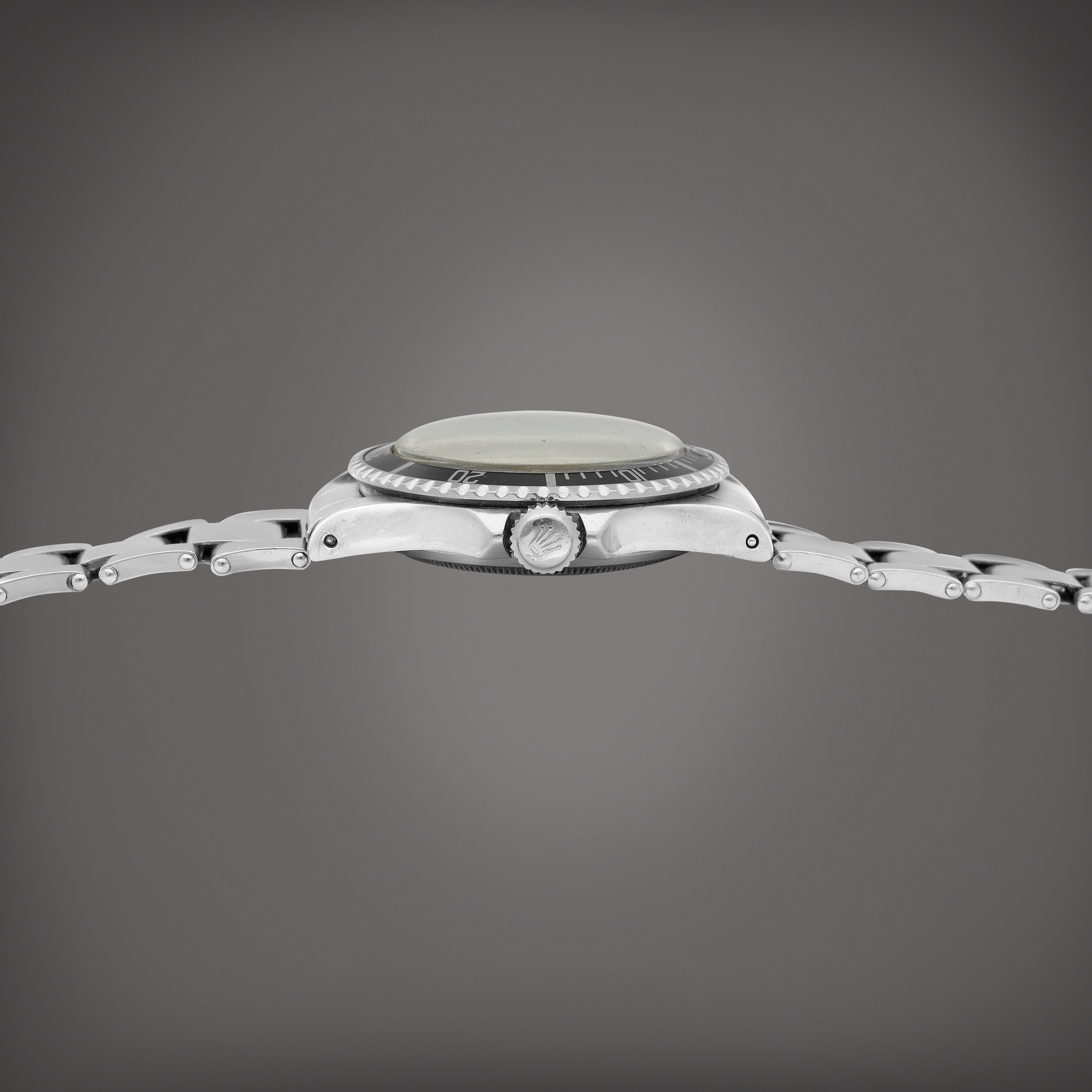 Submariner, Reference 5513 | A stainless steel wristwatch with black ...