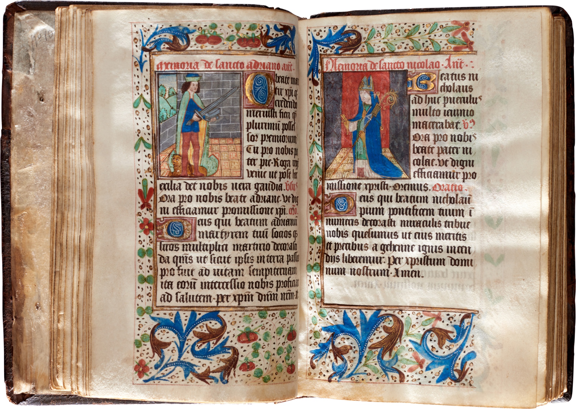 [Book of Hours] | Use of Rome, in Latin, illuminated manuscript on ...