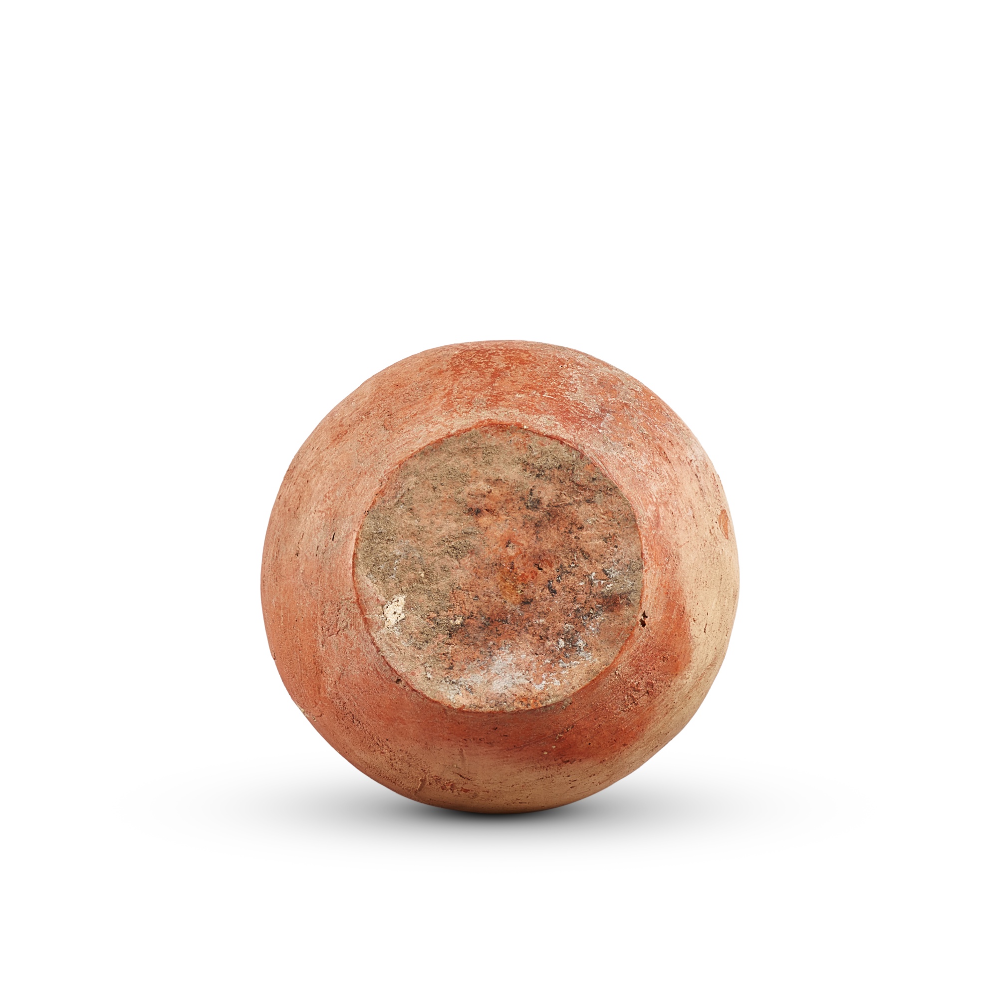 A red pottery double-gourd vase, Yangshao culture, Banpo phase, c. 4800 ...