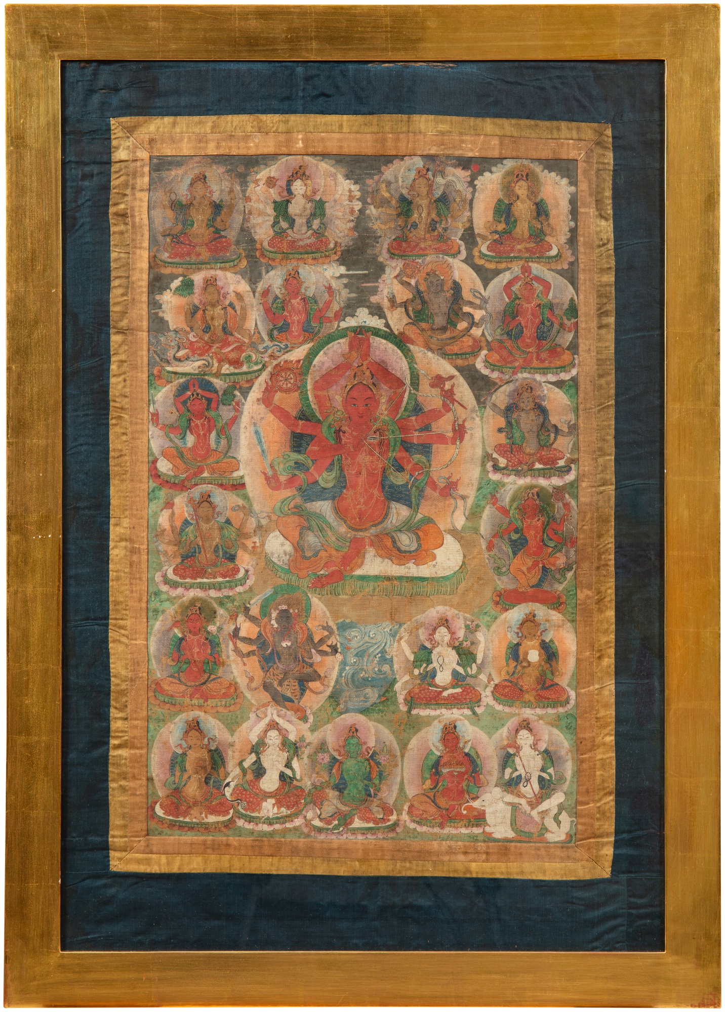 A rare thangka depicting red Tara, Qing dynasty, 18th century | 清十八世紀 ...