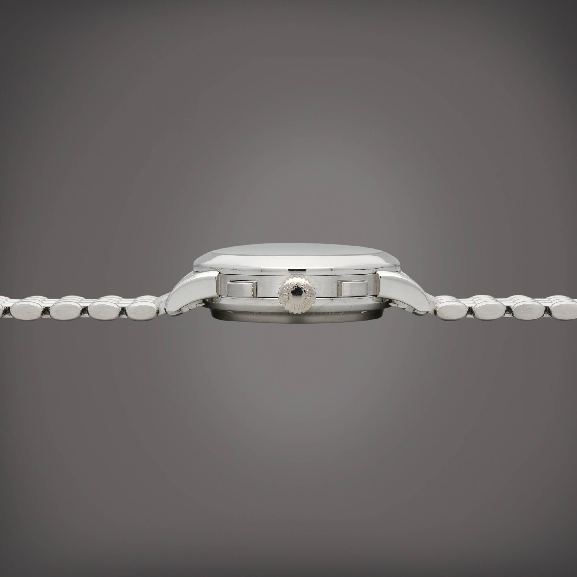 Datograph, Reference 403.035 A platinum flyback chronograph wristwatch ...