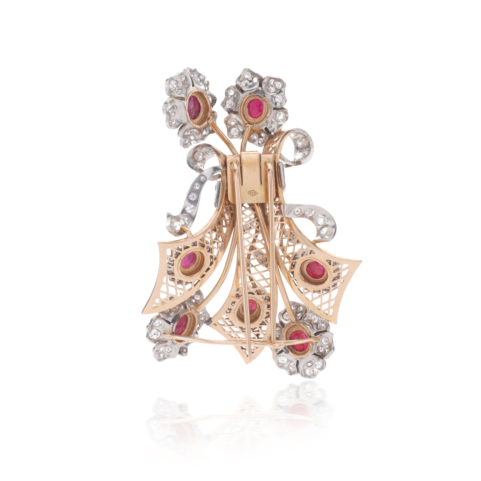 Ruby and diamond brooch | Important Jewels | 2023 | Sotheby's