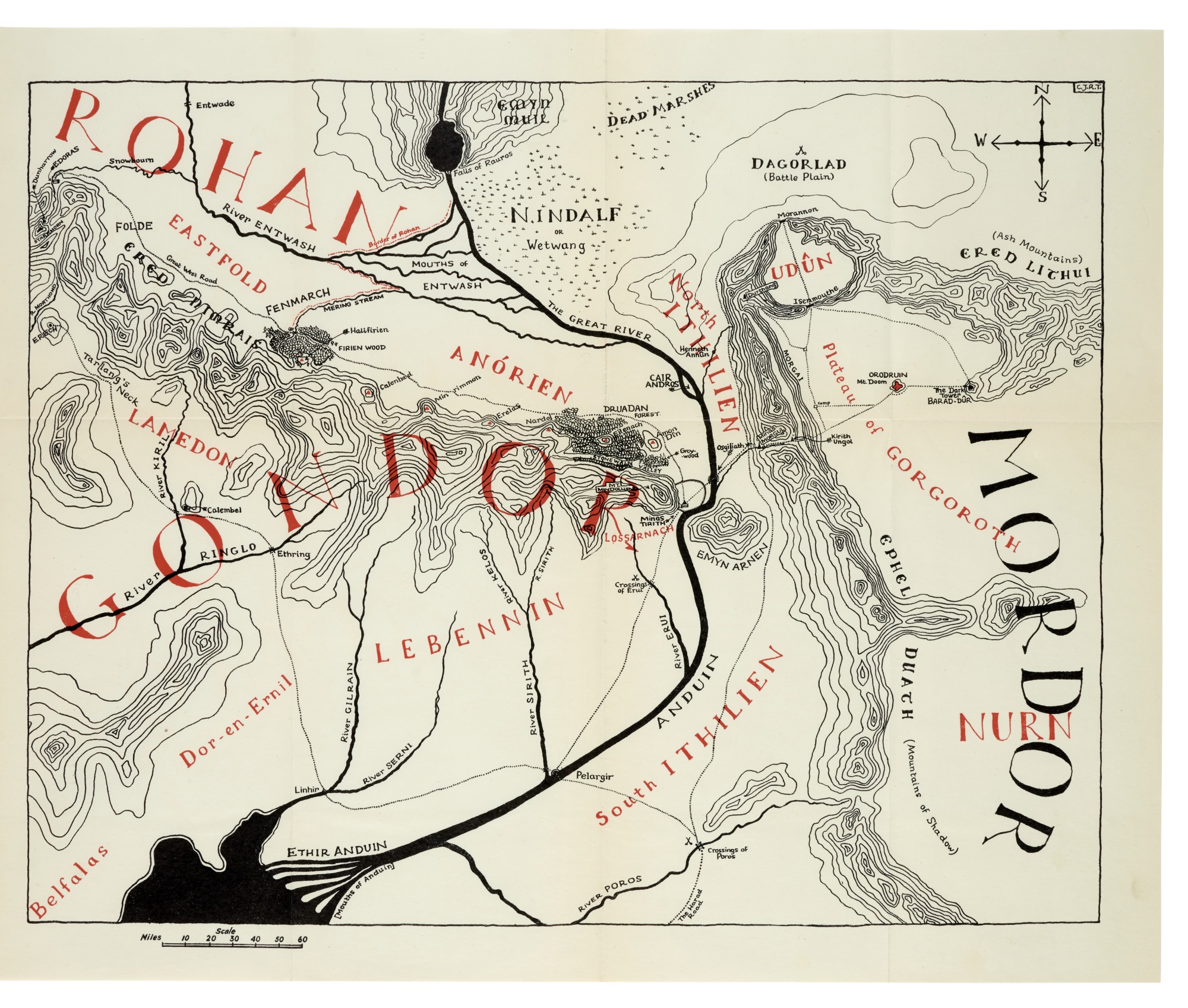 J.R.R. Tolkien | The Lord of the Rings Trilogy, London, 1954-1955, 3 ...
