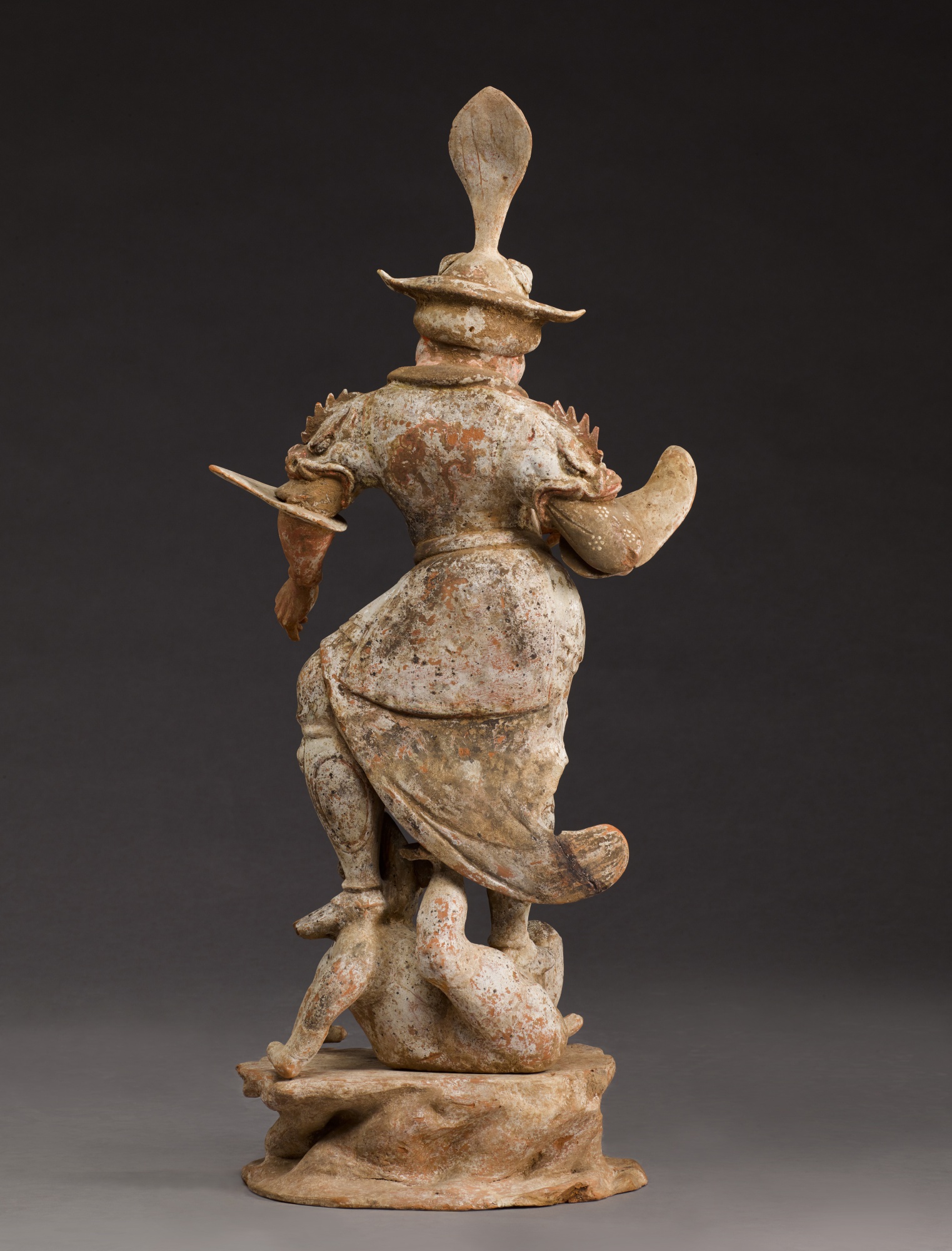 A Chinese painted pottery figure of a Lokapala, Tang dynasty | As It ...