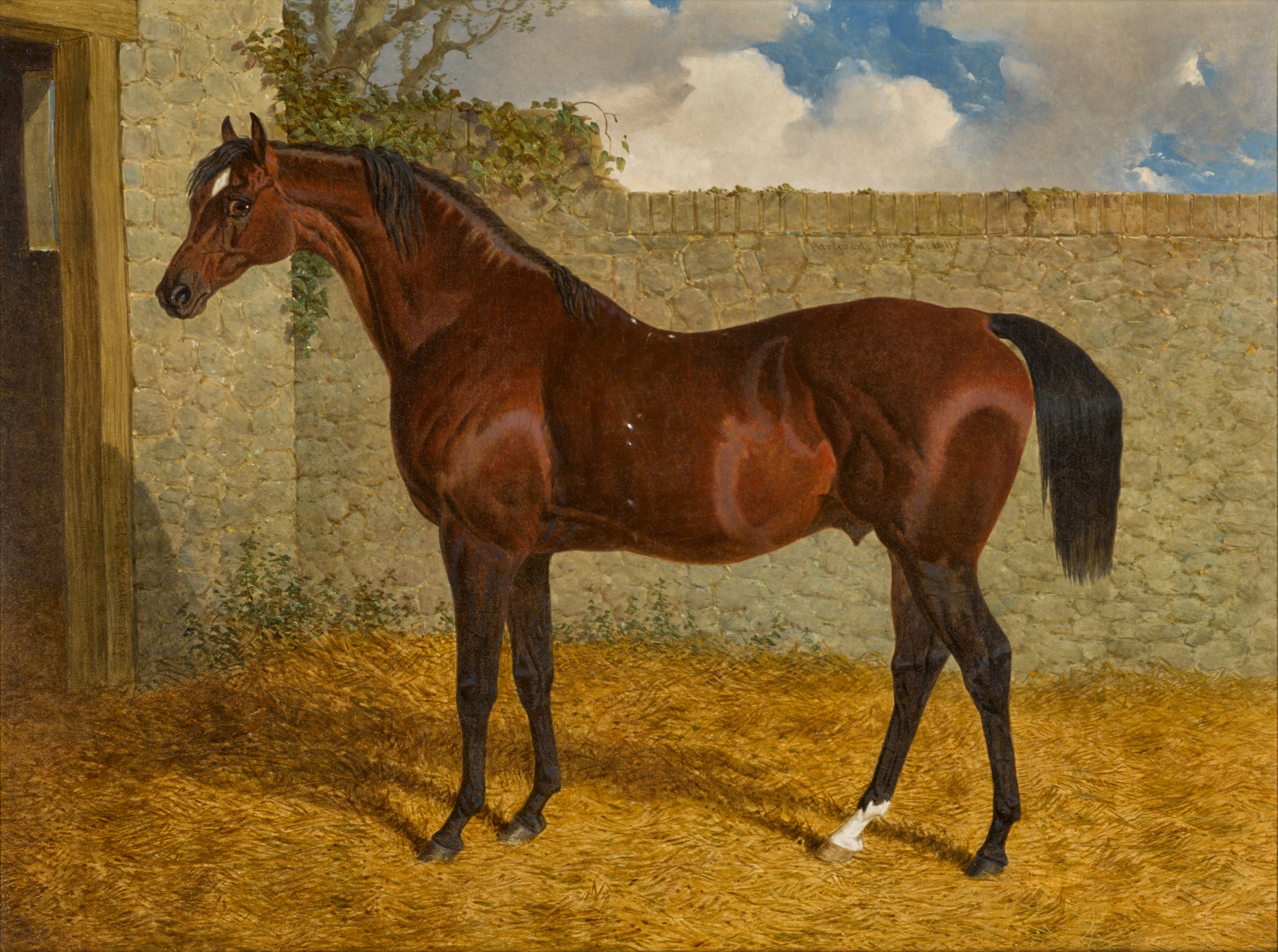 Partisan, in a stable yard | Old Master & 19th Century Paintings | 2023 ...