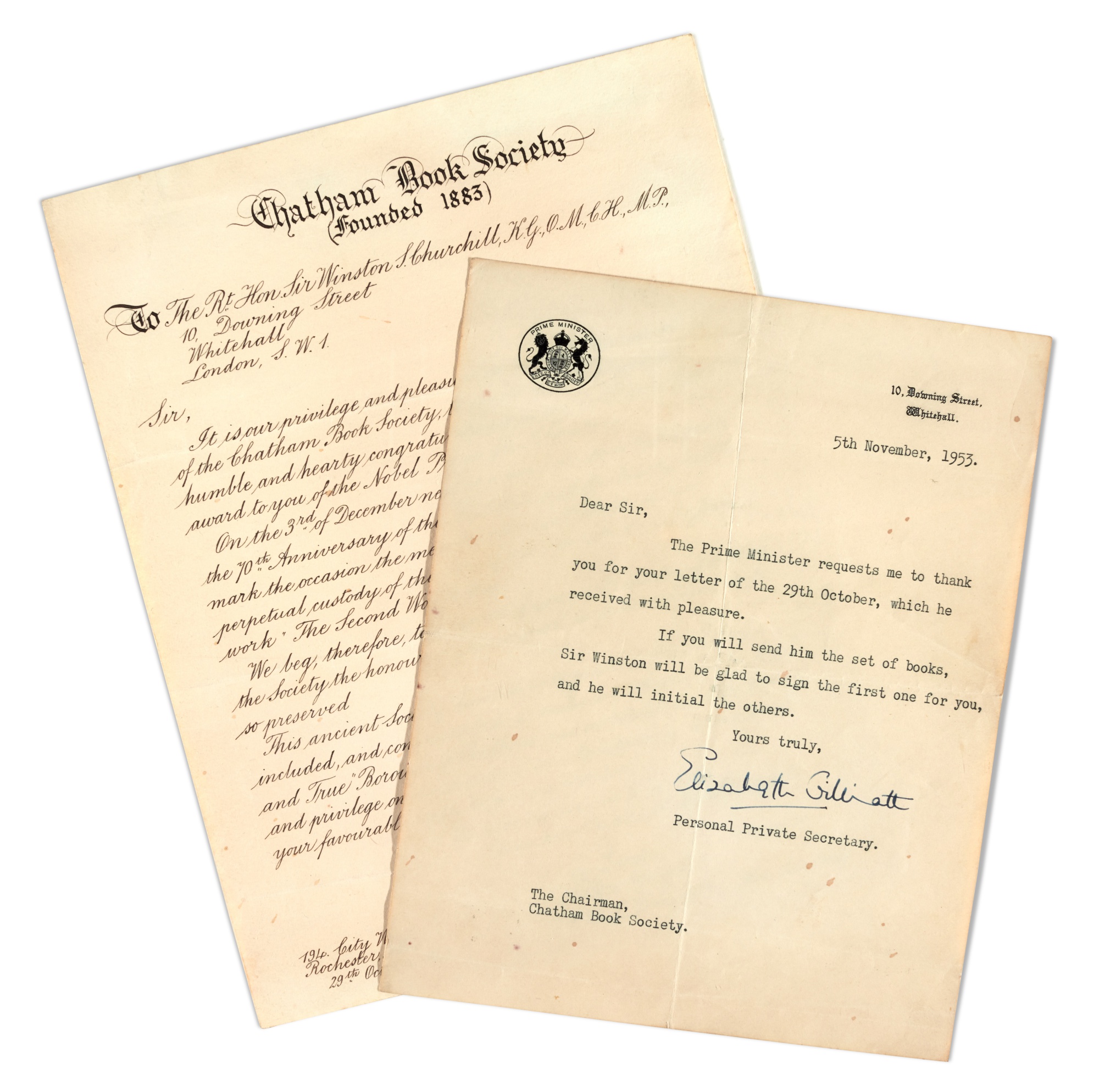 Winston Churchill | The Second World War, London, 1948-53, six vols ...