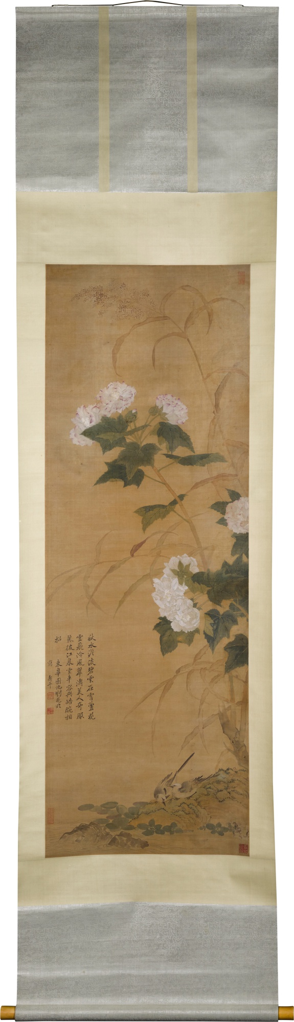 Attributed to Yun Shouping, Autumn flower and bird | 惲壽平(款) 臨寫秋色圖 ...