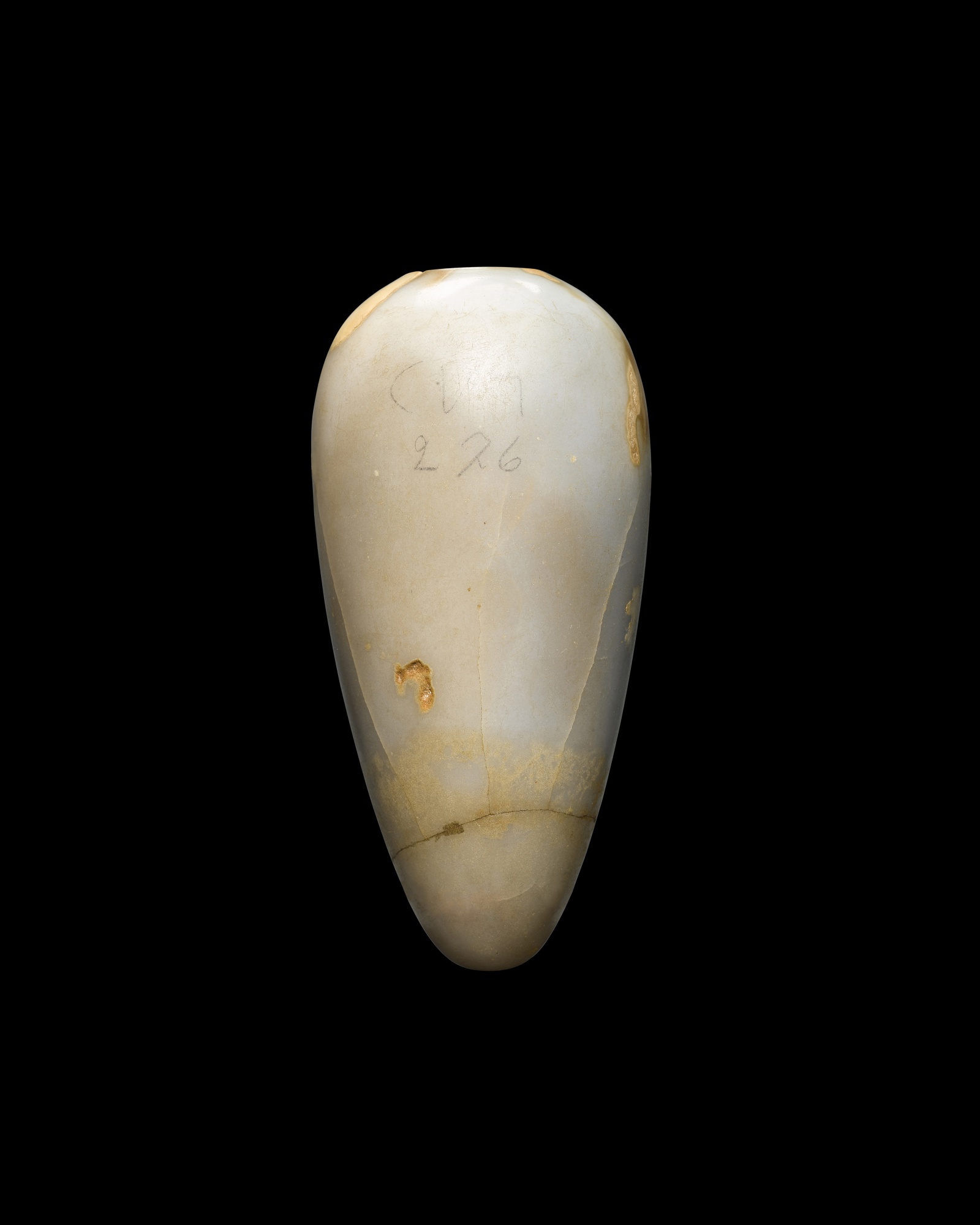An Egyptian Anhydrite Cosmetic Vessel, 12th Dynasty, 1938-1759 B.C ...