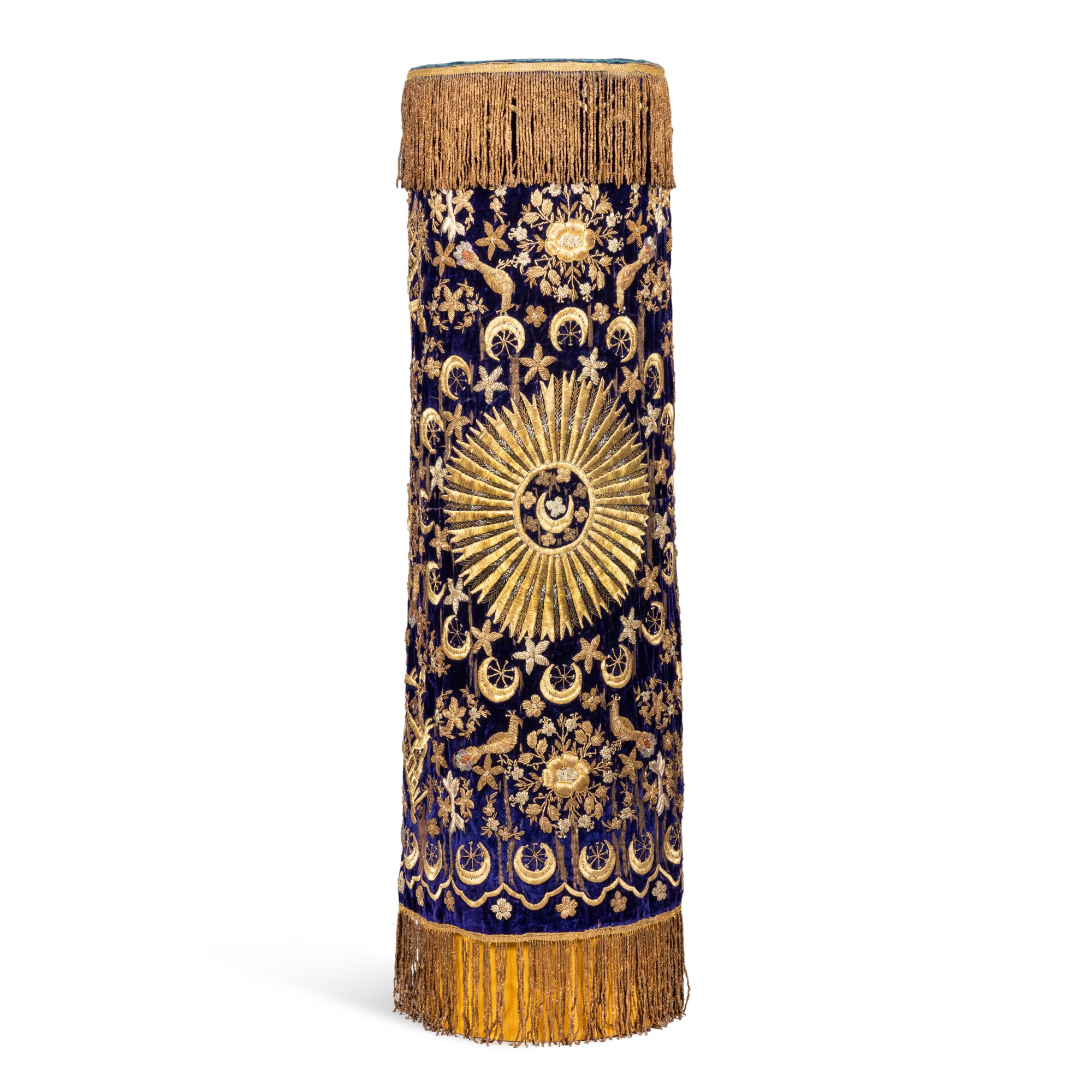 A Gold-Embroidered Torah Mantle, Turkey, 19th century | The Halpern ...