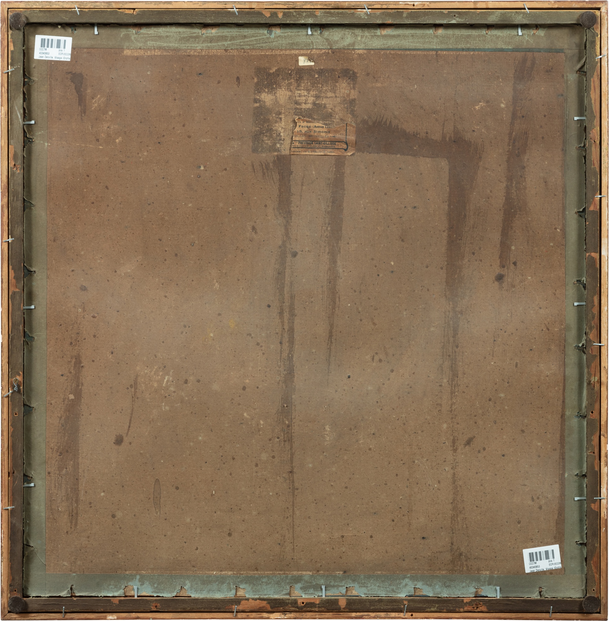 A face (dead Orpheus) | Visage (Orphée mort) | Tableaux Dessins ...