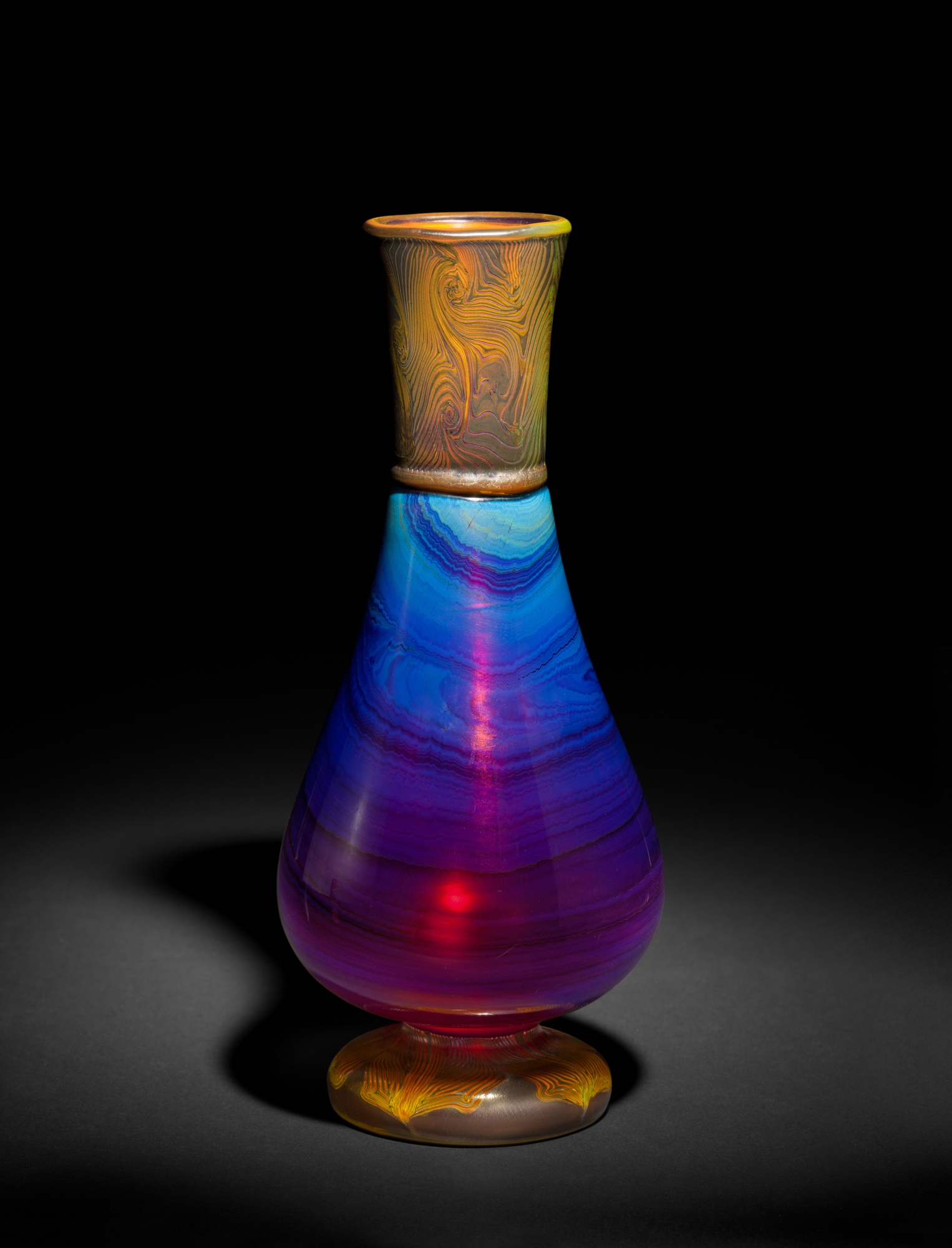 "Byzantine" Vase | The Doros Collection: The Art Glass of Louis Comfort ...