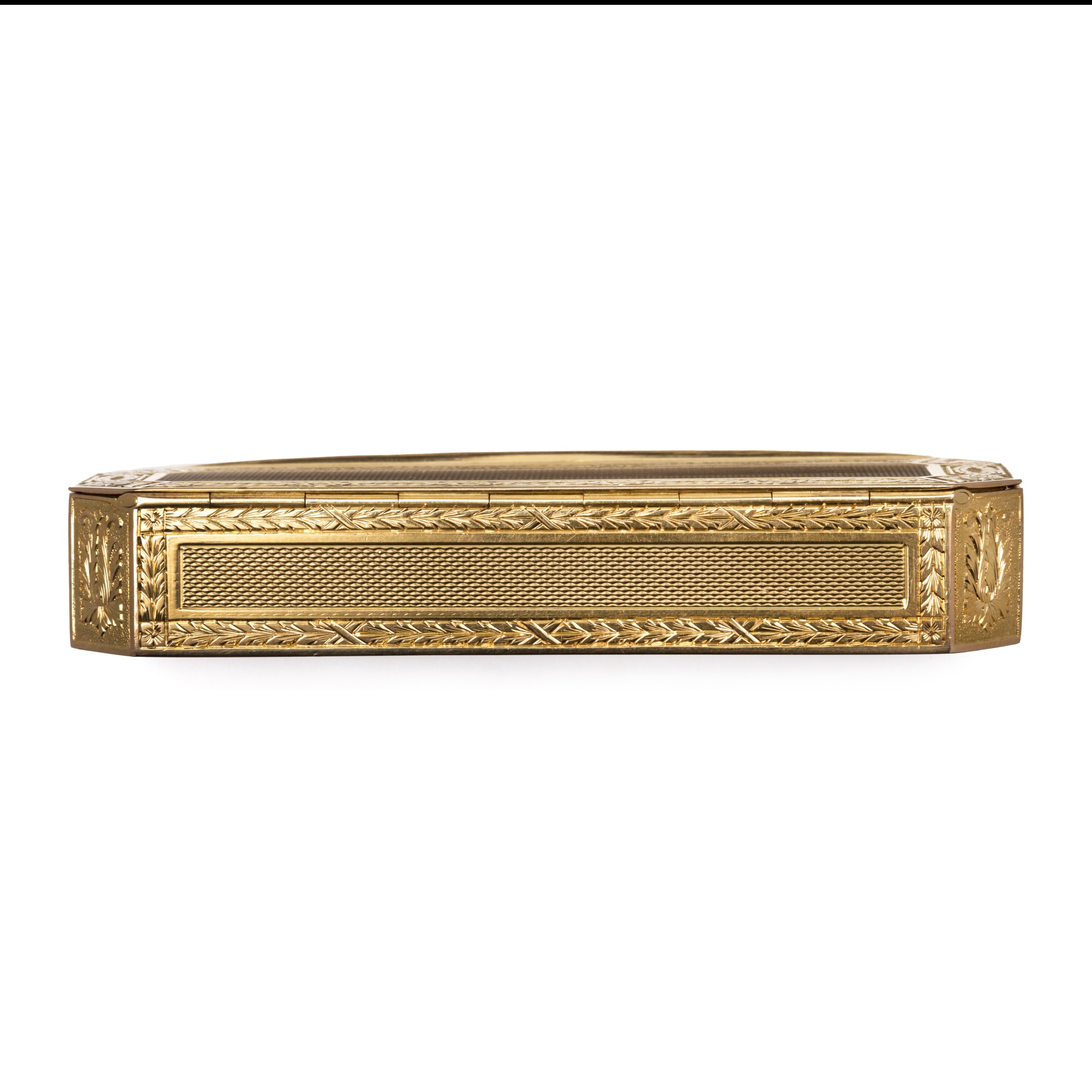 A cut-cornered rectangular gold snuff box, Paris, 1819-1838 | Fabergé ...