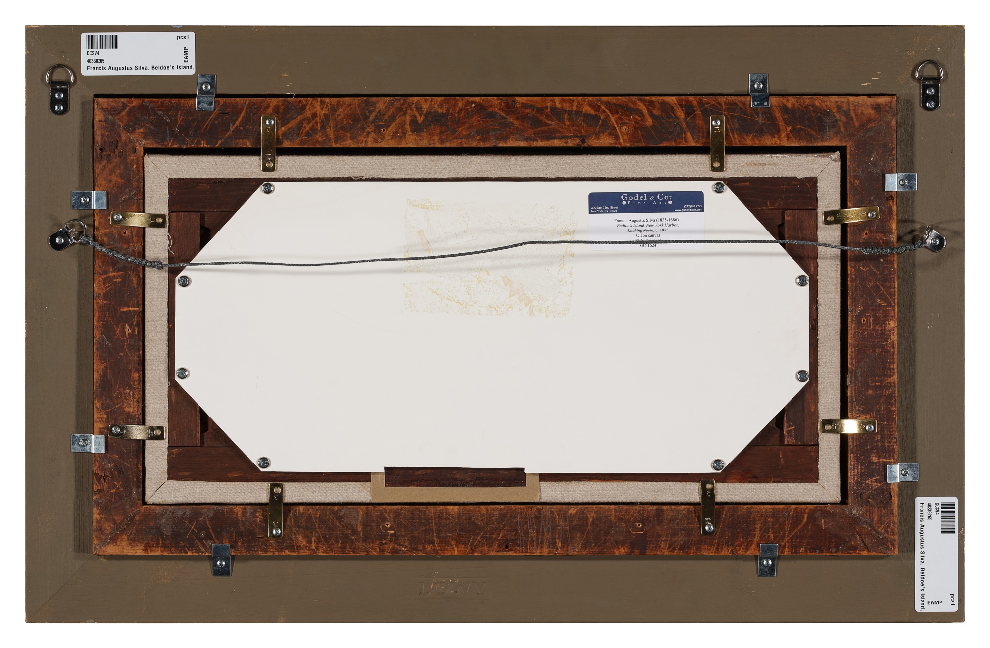 Bedloe's Island, New York Harbor, Looking North | Art of the Americas ...