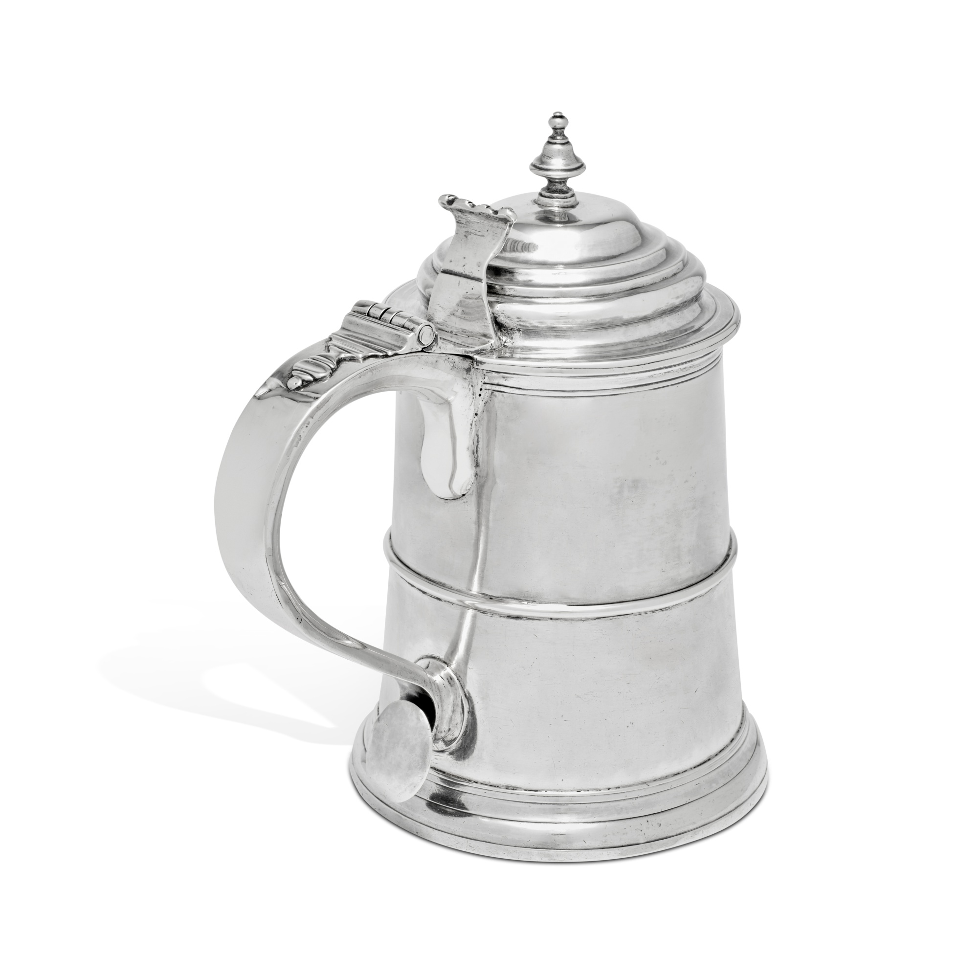 American Silver Tankard, Samuel Burt, Boston, Circa 1750 | Americana ...