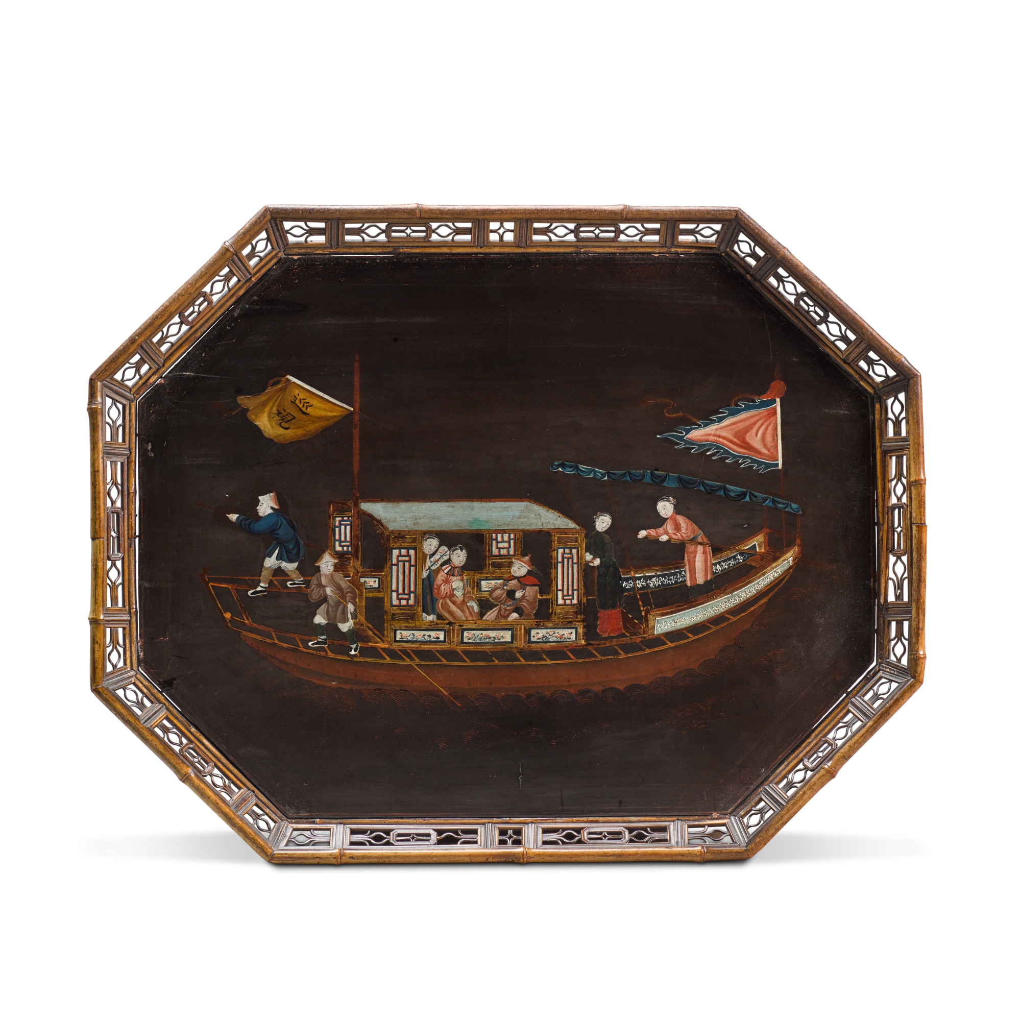 A Chinese export lacquer and bamboo tray, late 18th century | Design 17 ...