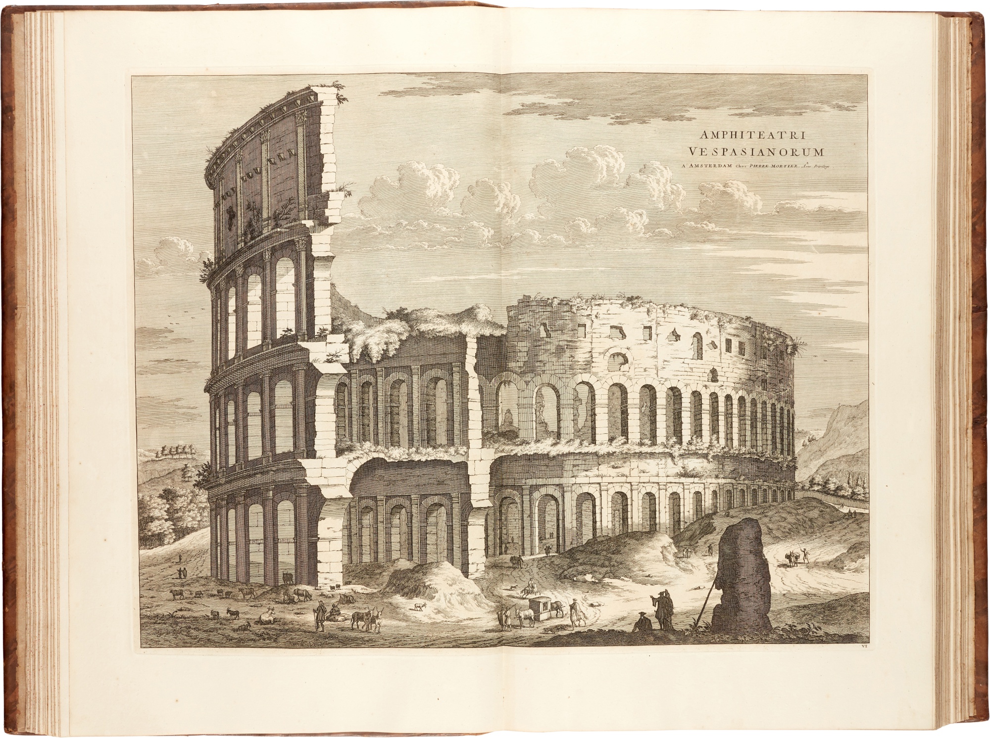 Johannes Blaeu | Novum Italiae theatrum. 1724, 4 volumes, contemporary ...