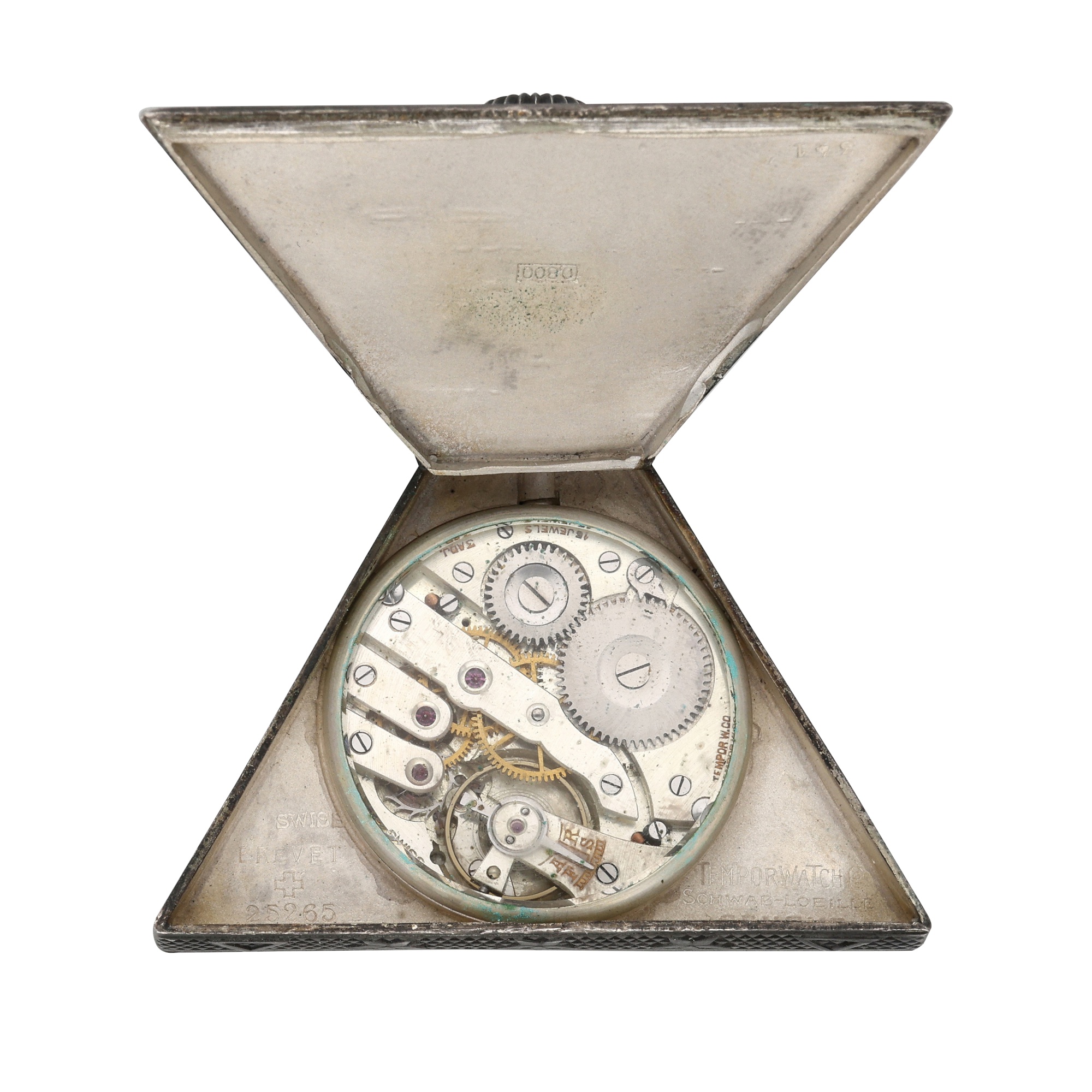 A silver triangular Masonic watch, Circa 1900 | Fine Watches | 2022 ...