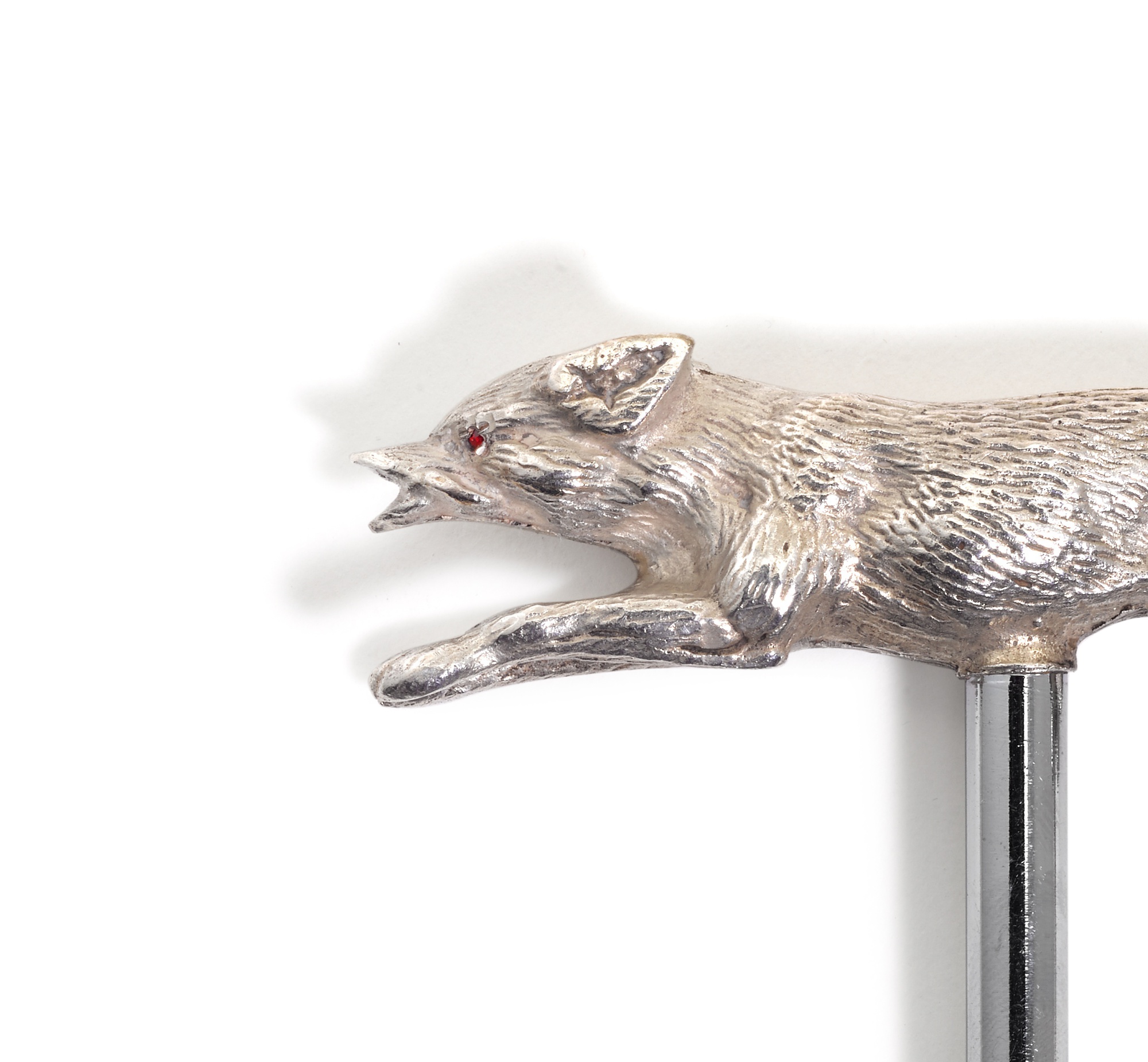 A silver fox corkscrew and bottle opener, J. B. Chatterley & Sons ...