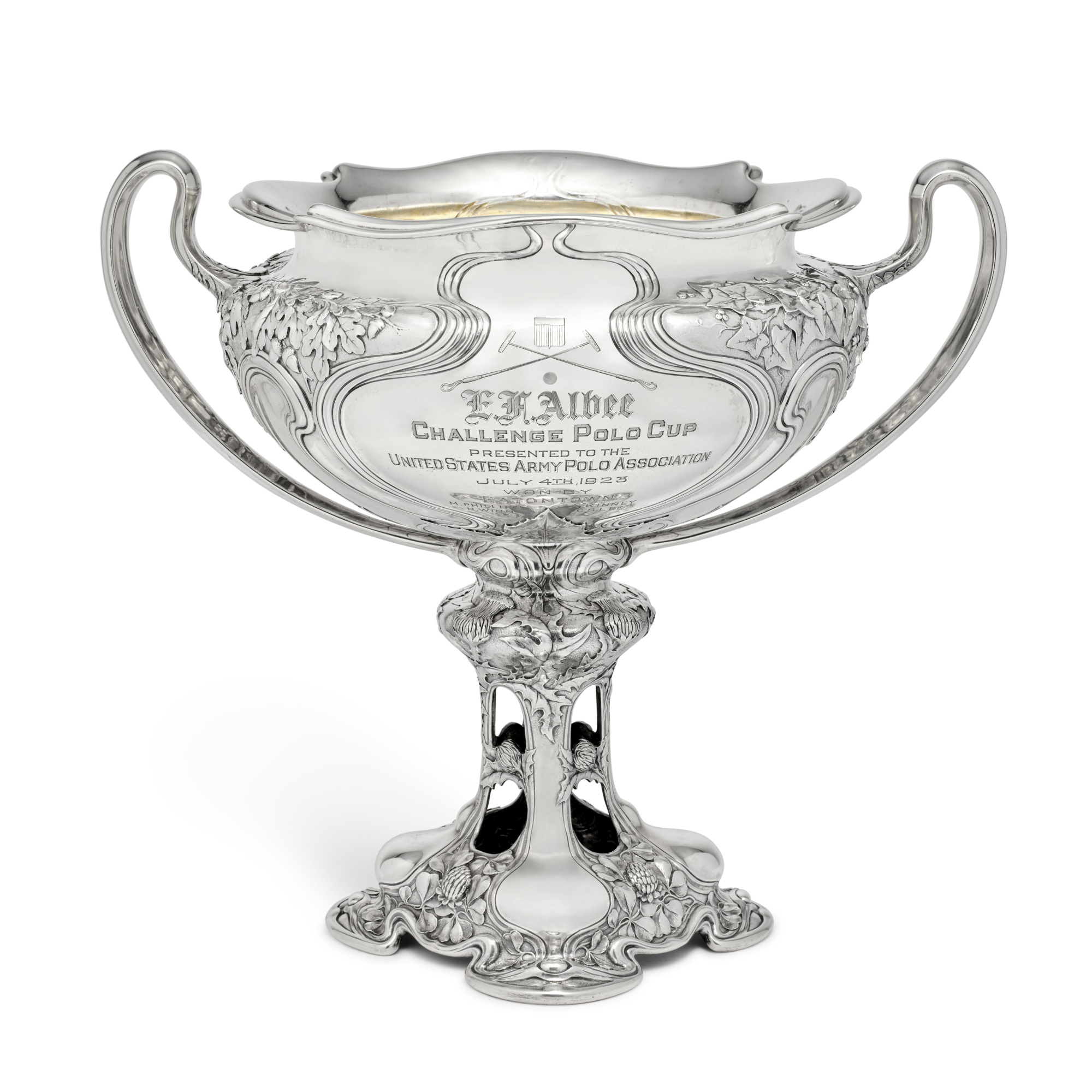 American Silver Trophy Cup, Athenic, Gorham Mfg. Co., Providence, RI ...