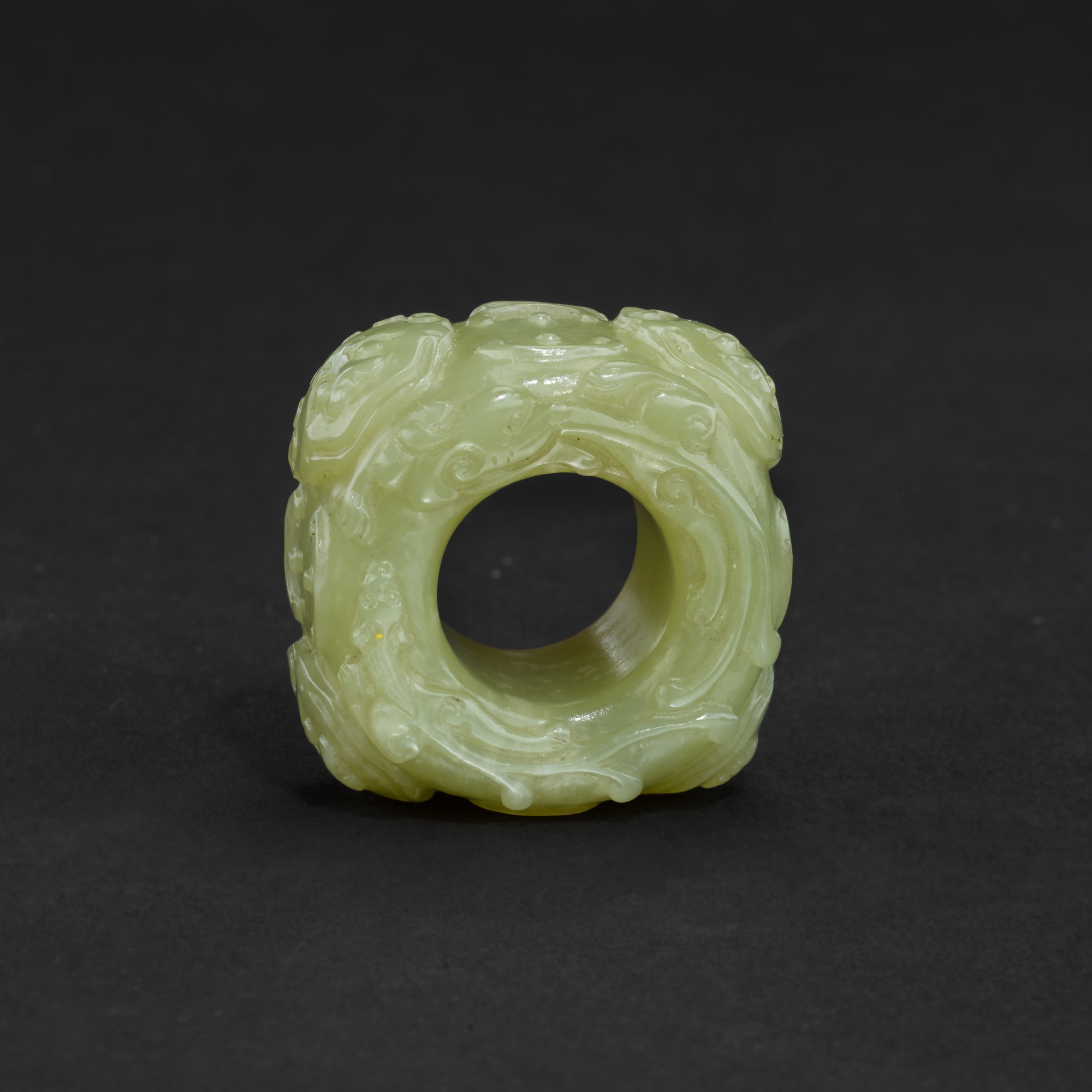 An archaistic small yellow jade cong, Ming dynasty | 明 仿古黃玉琮 | HOTUNG ...