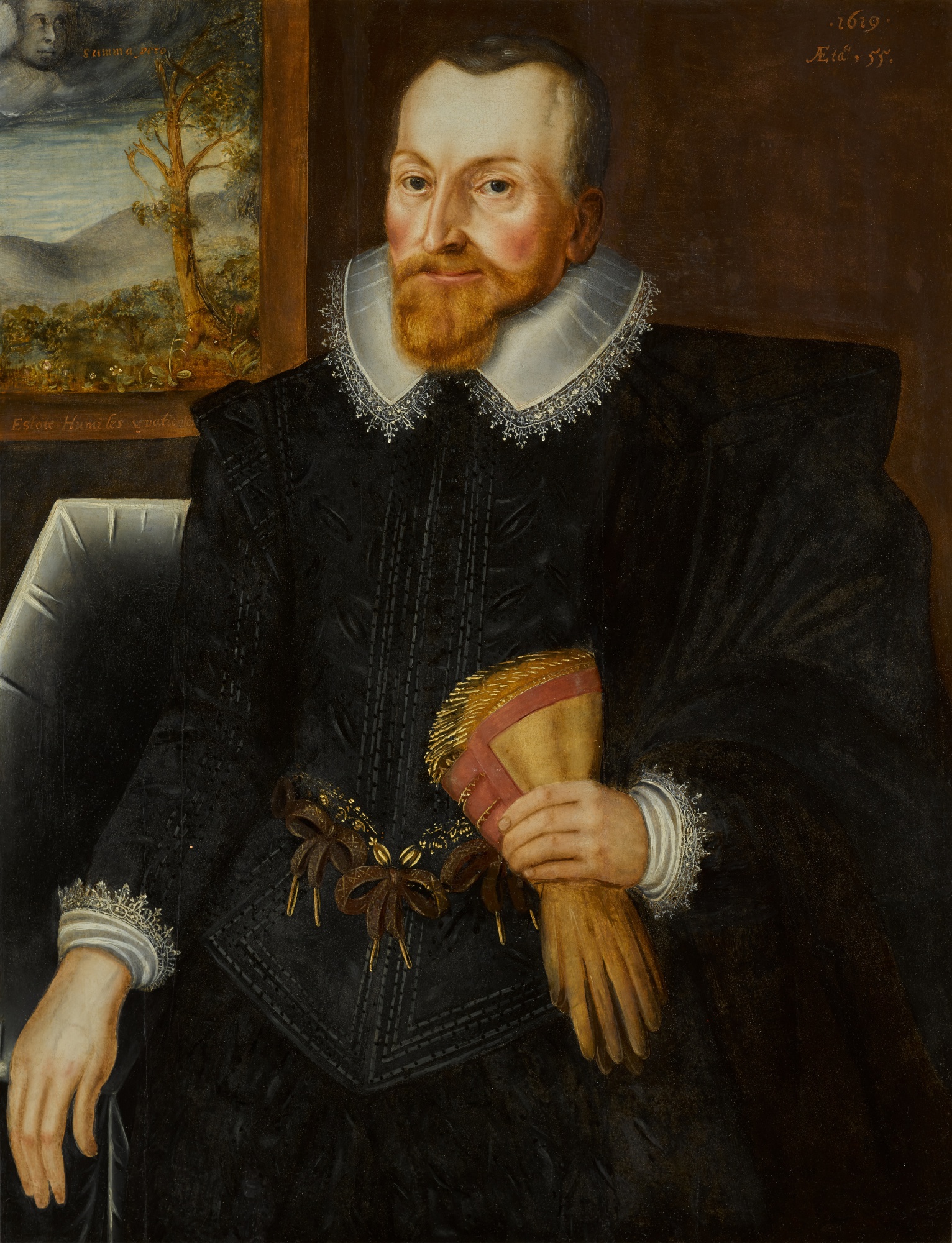 Portrait of a gentleman, probably Robert Woode of Brakene (d. 1623 ...