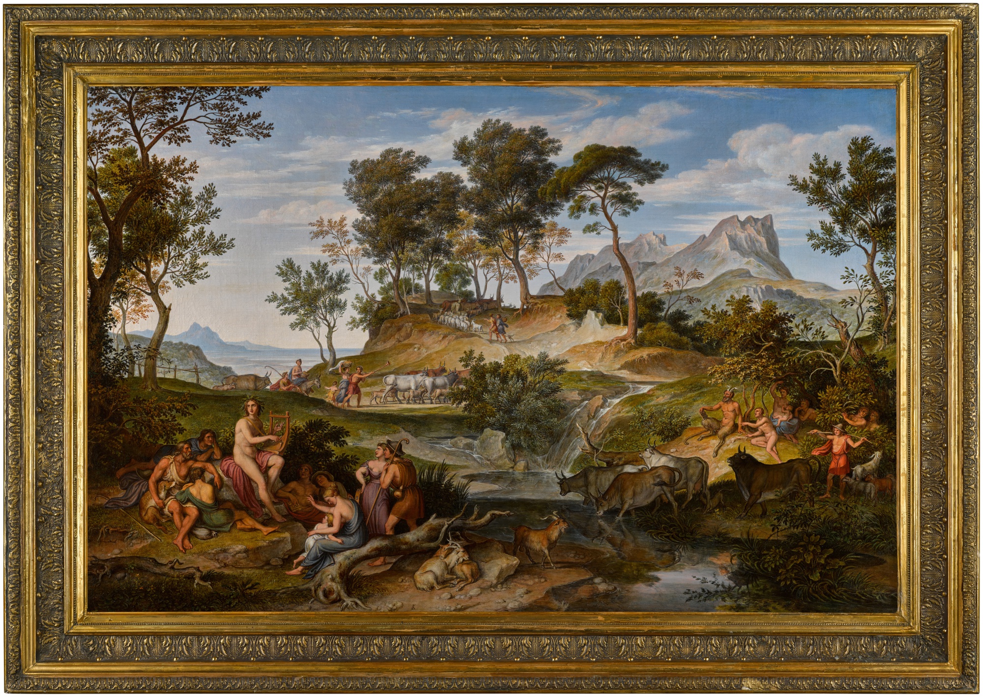 Landscape with Apollo among the shepherds | Old Masters Evening Auction ...