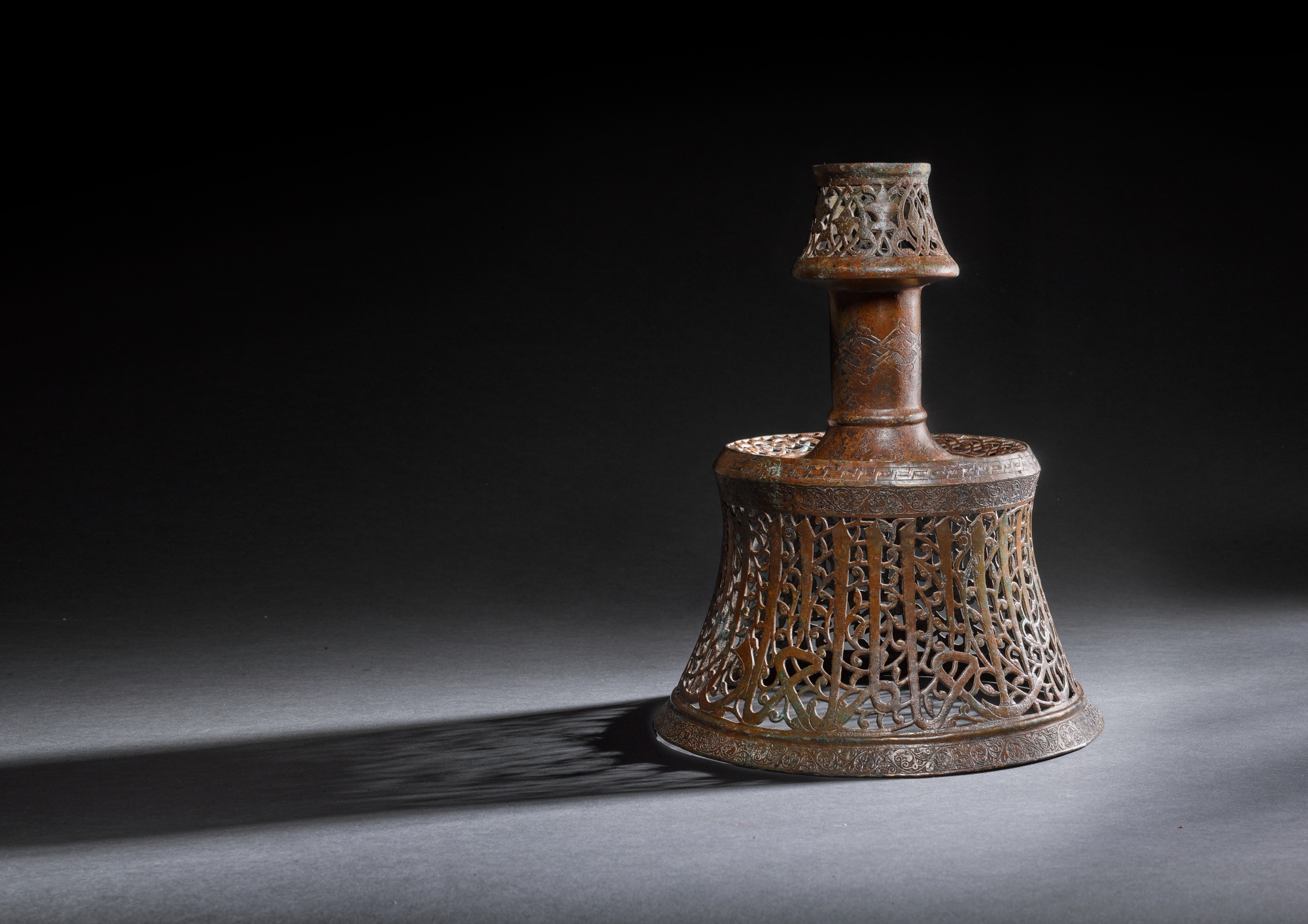 A copper openwork candlestick, Persia, Timurid, 15th century | Arts of ...