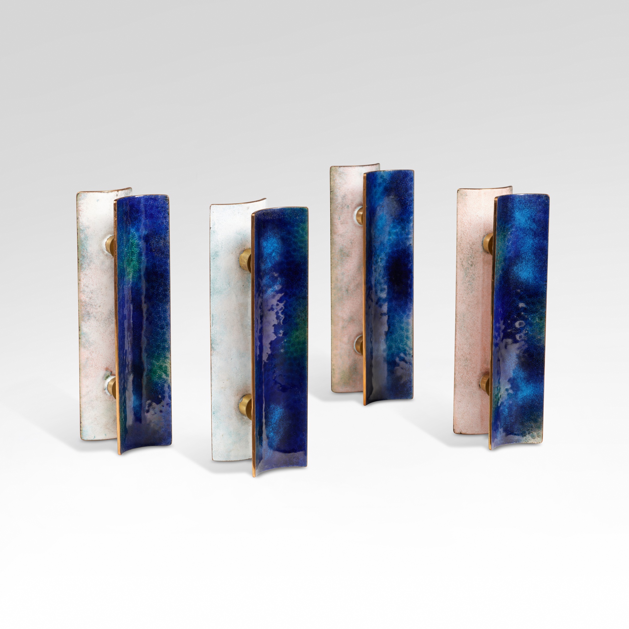 Set of four door handles, model no. 1360/5 | Design Edit | 2023 | Sotheby's