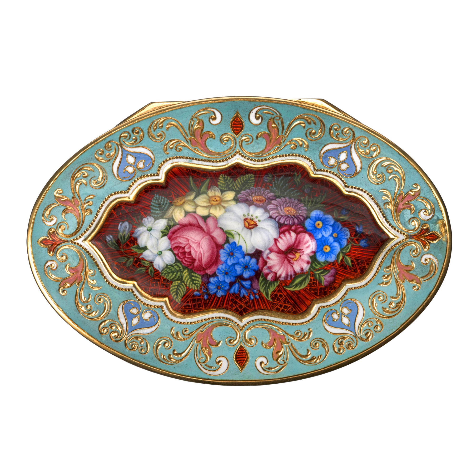 A gold and enamel snuff box, Geneva, circa 1830/35, for the Ottoman ...